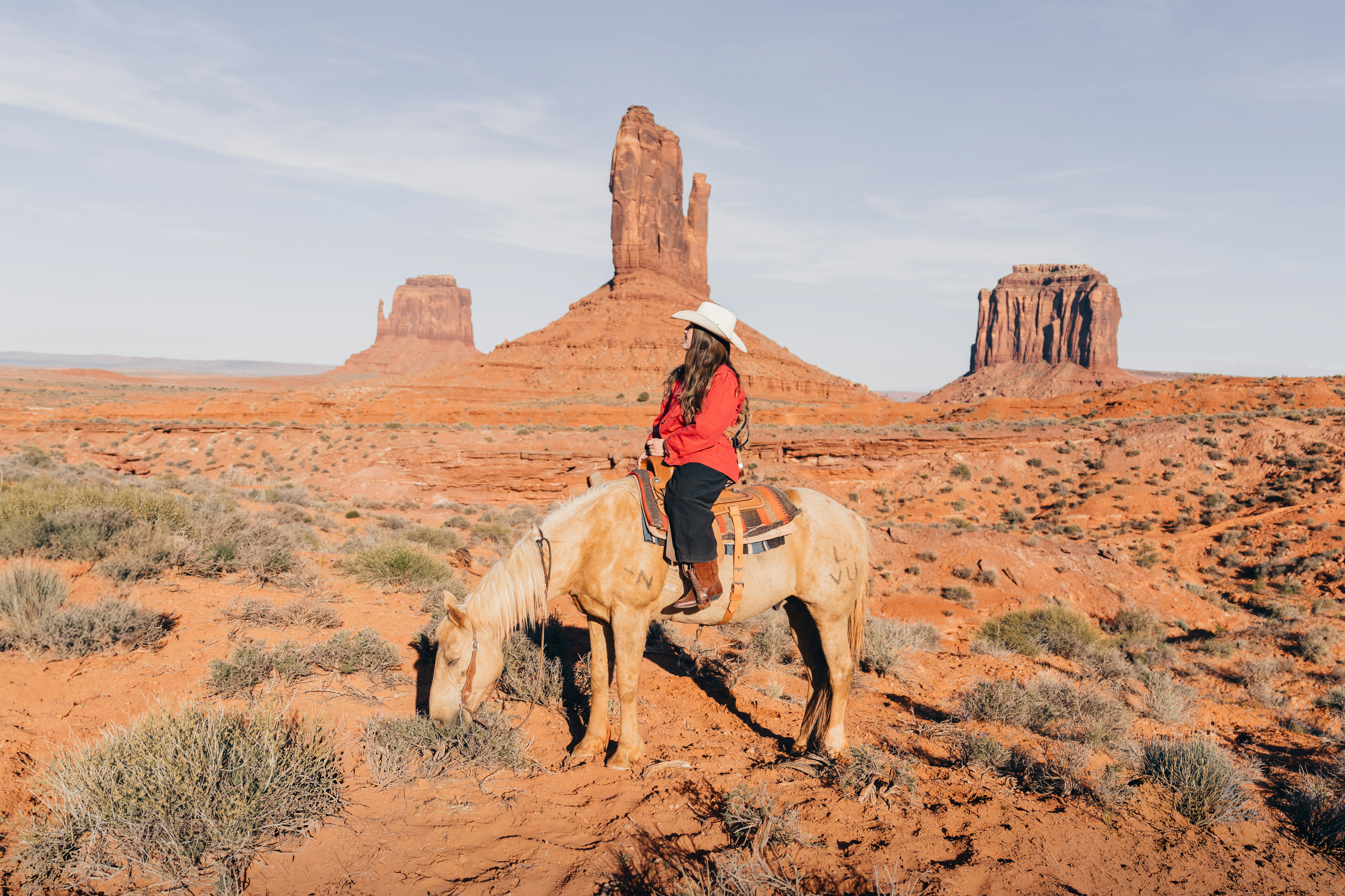 Rider on a Canyon Horse at Monument Valley