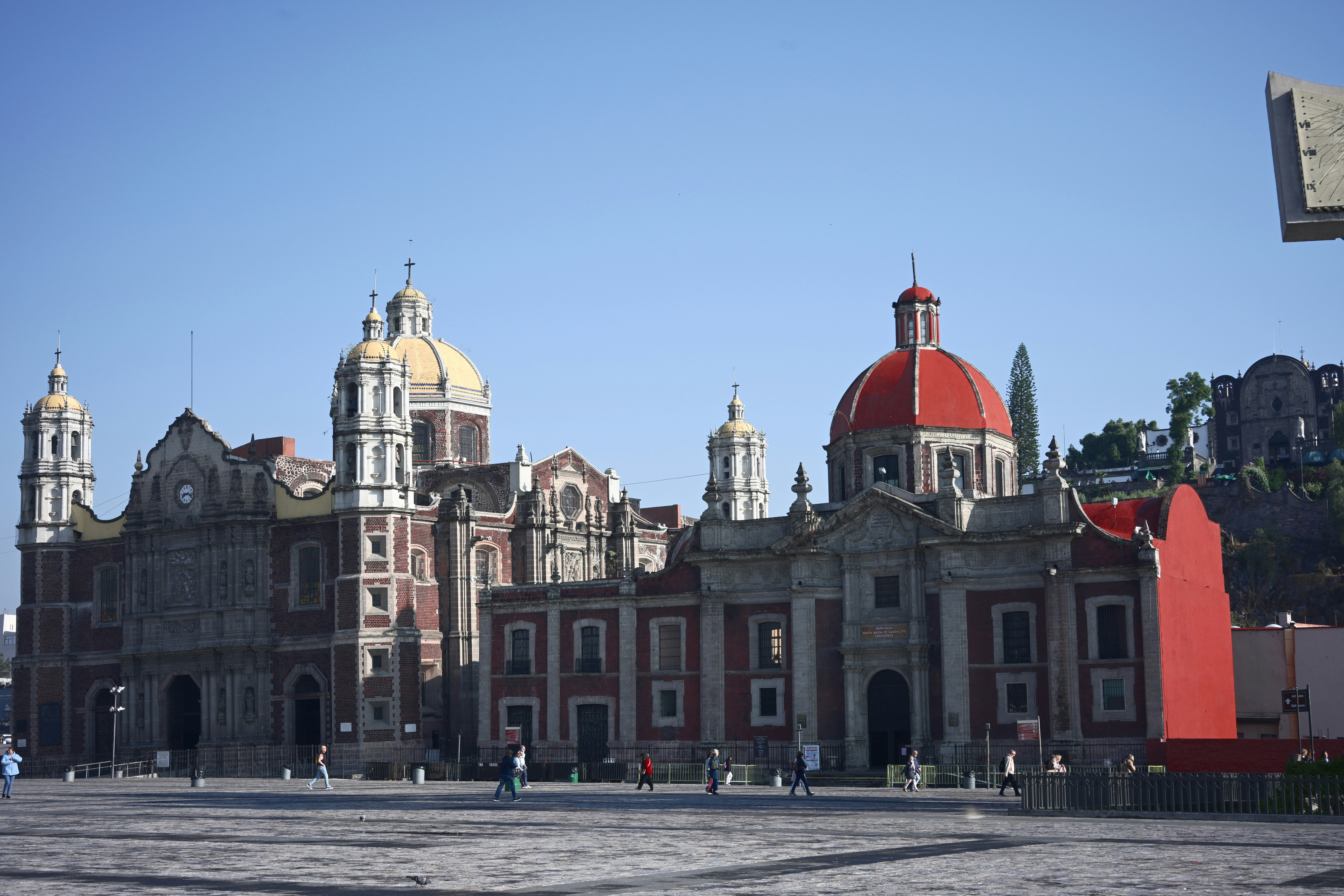 Cathedral Complex Against a Clear Sky