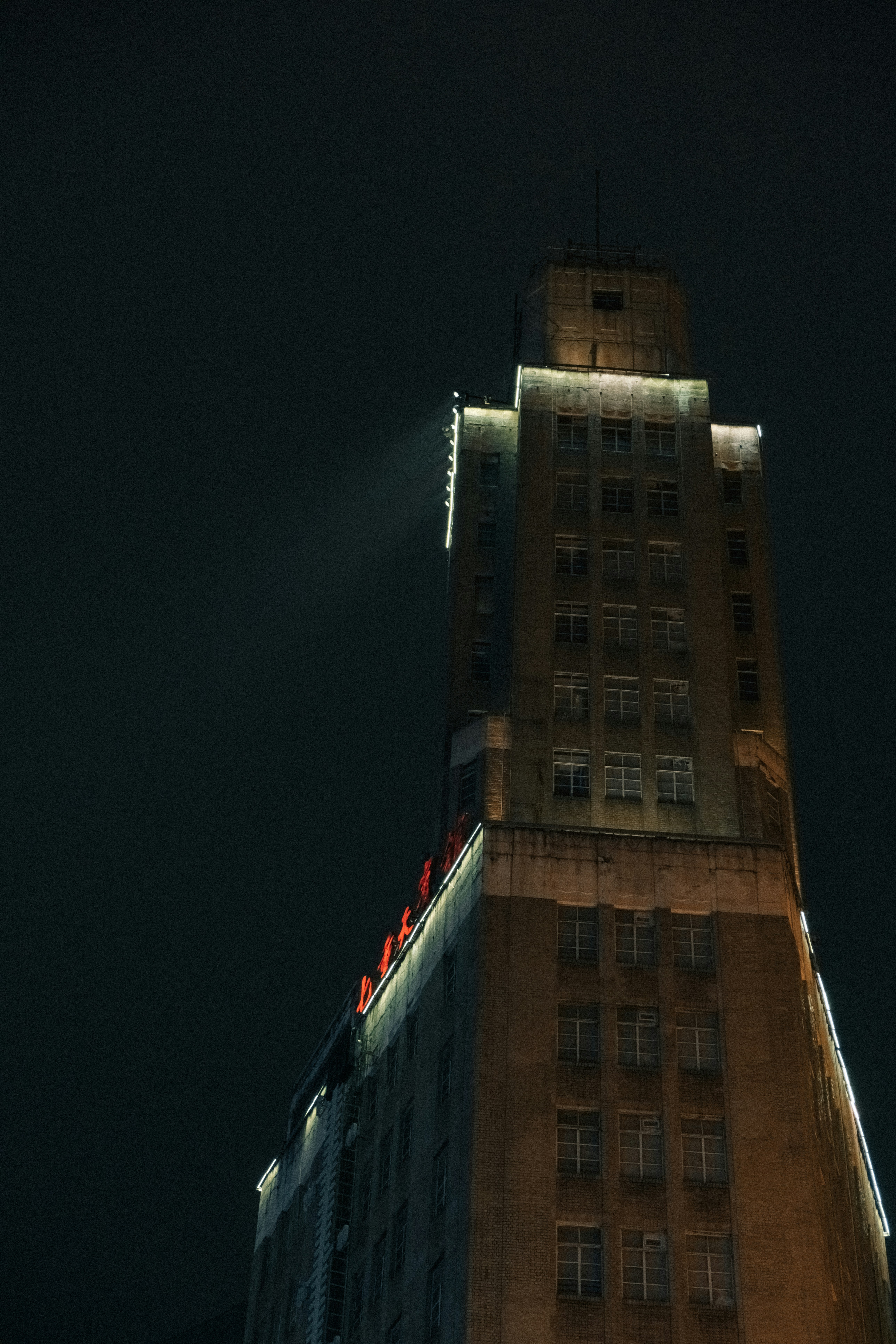 Midnight Tower: Neon Rail of Night