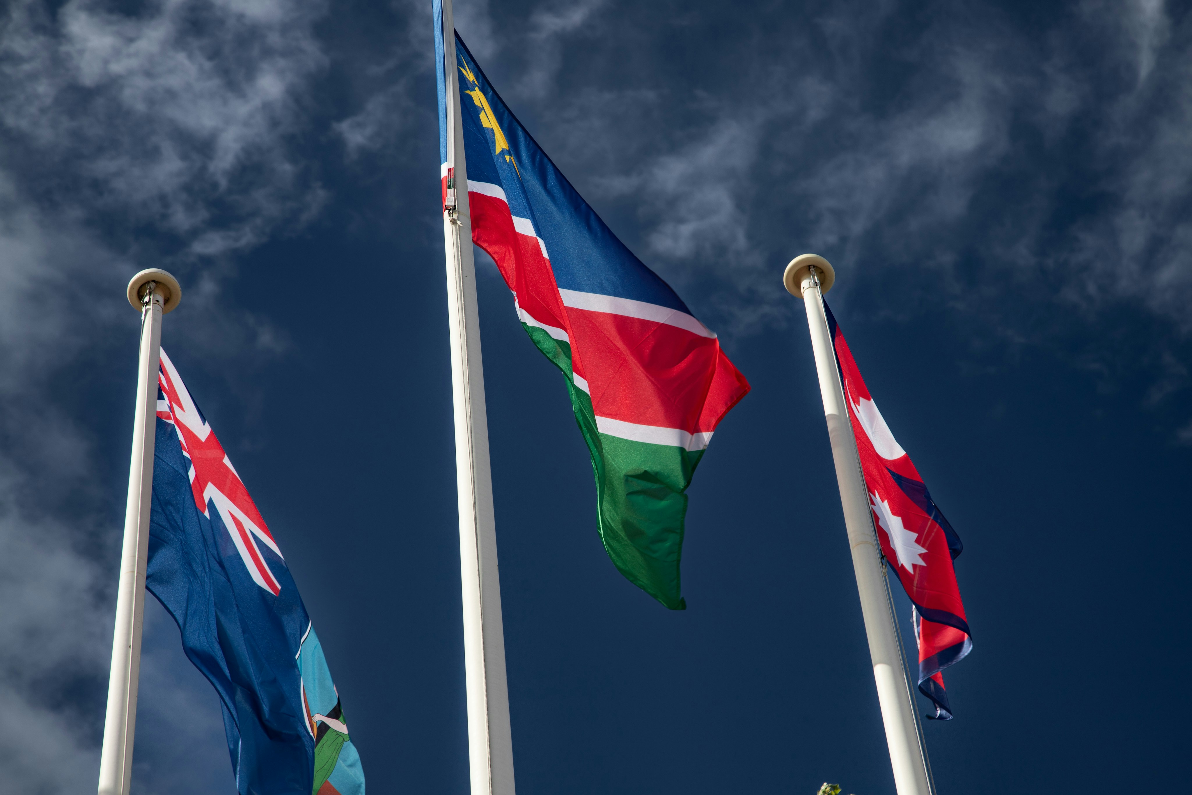 Three Flags Rising: A Clear Day Overthe Poles