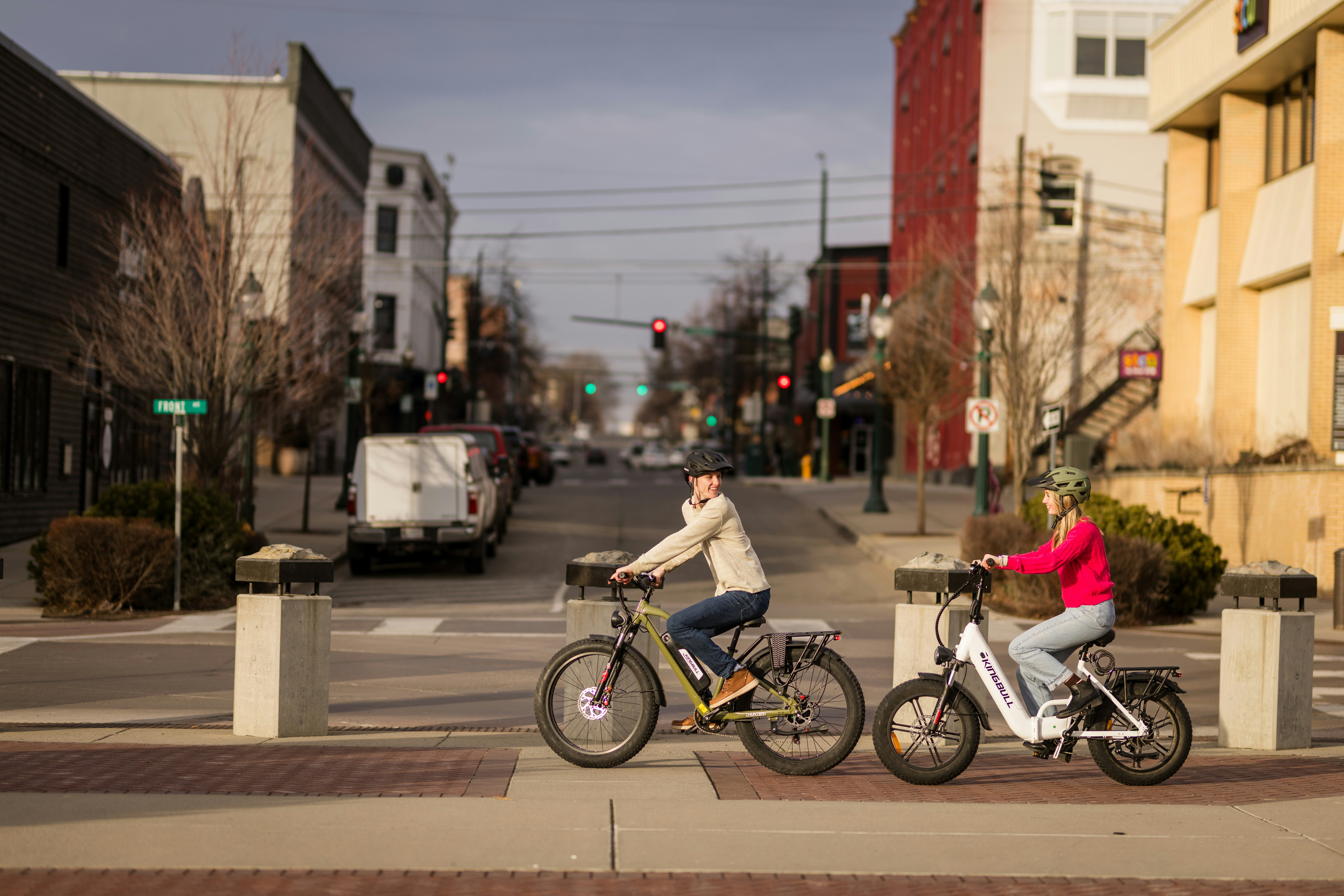Pedal Pass: A quiet city ride through a sunlit street