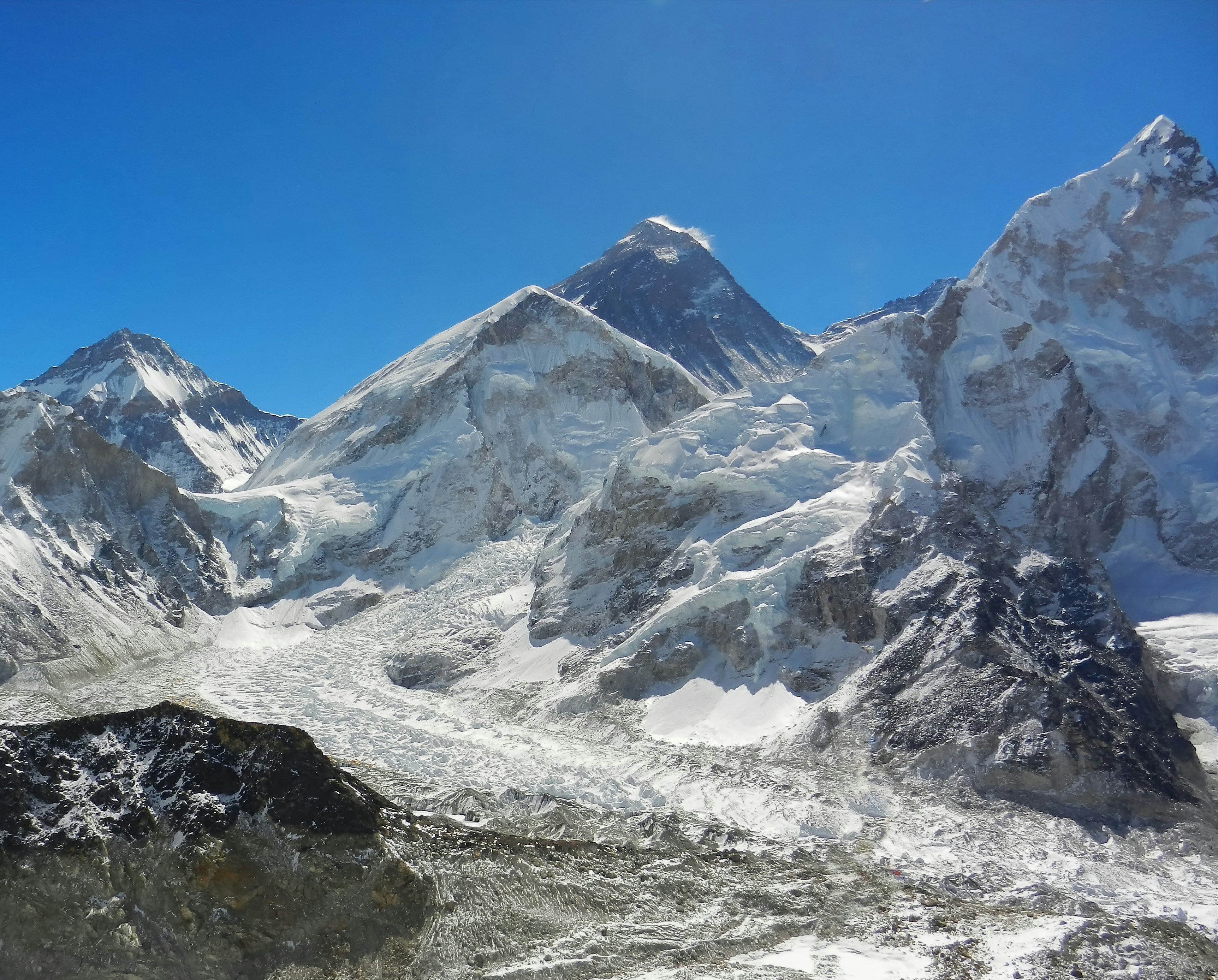 Icebound Giants Under a Crystal Sky