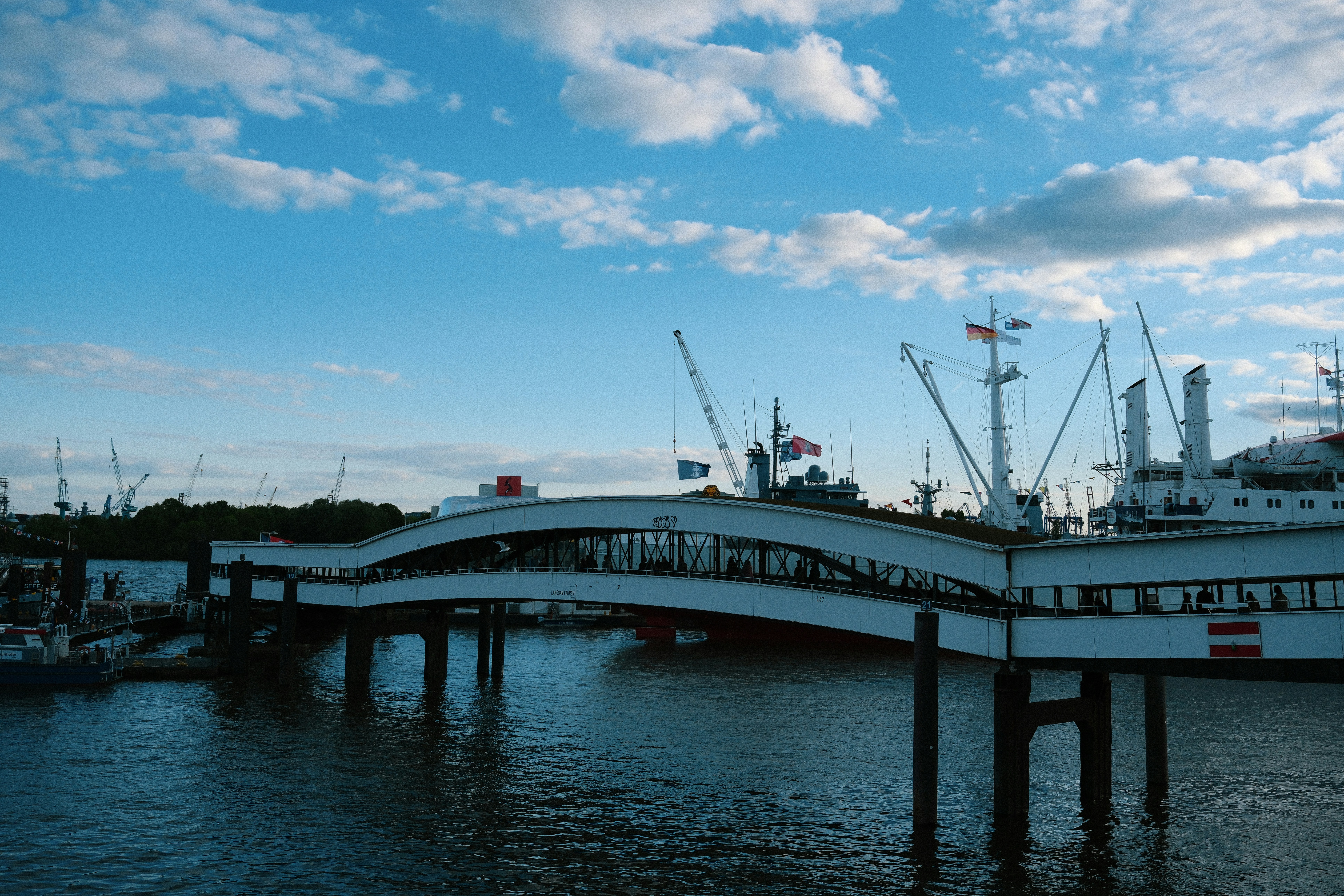 Sailing into Dusk: A Marina Playground by the Pier