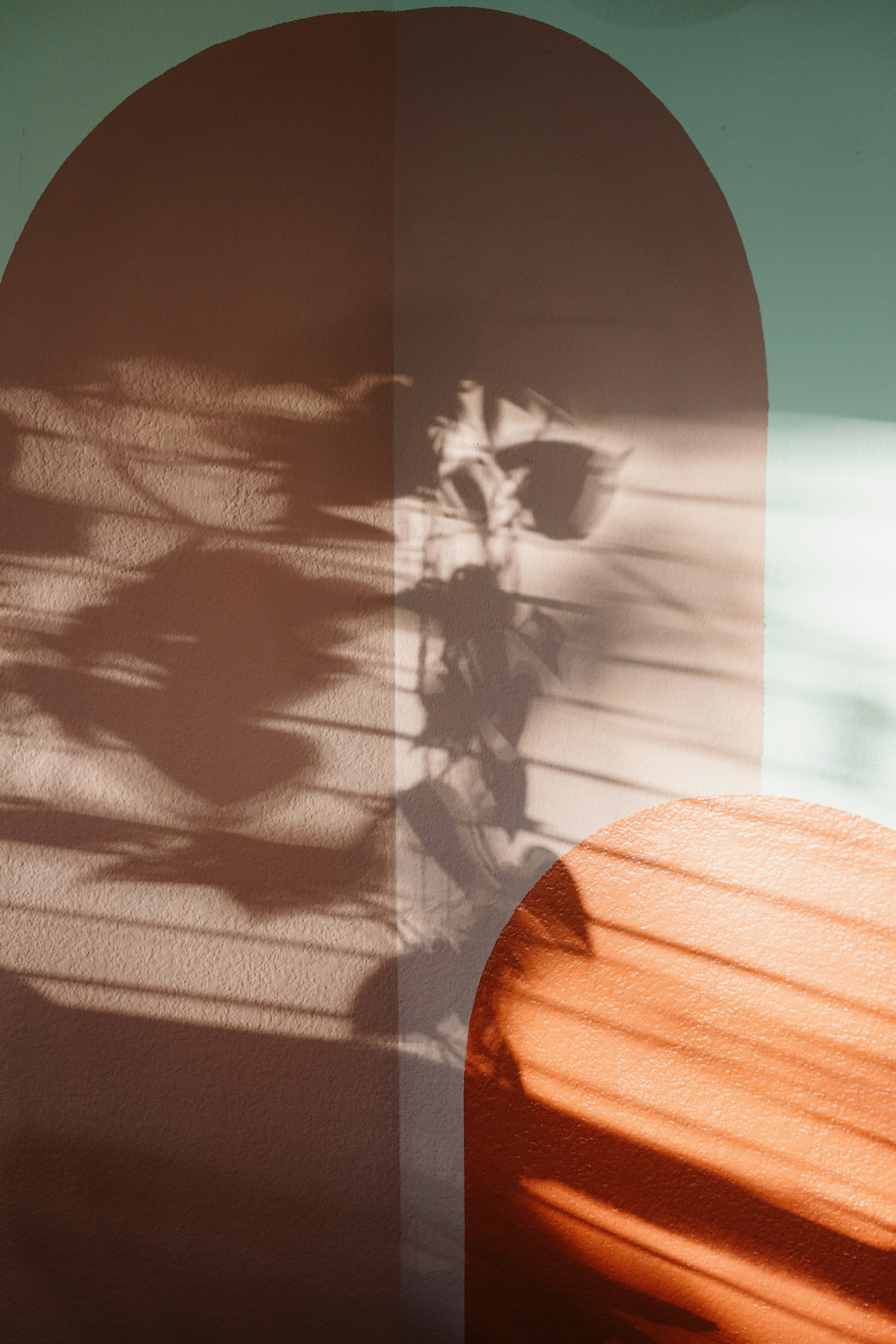 Shadowed Geometry: A Play of Arch Forms and Stripes