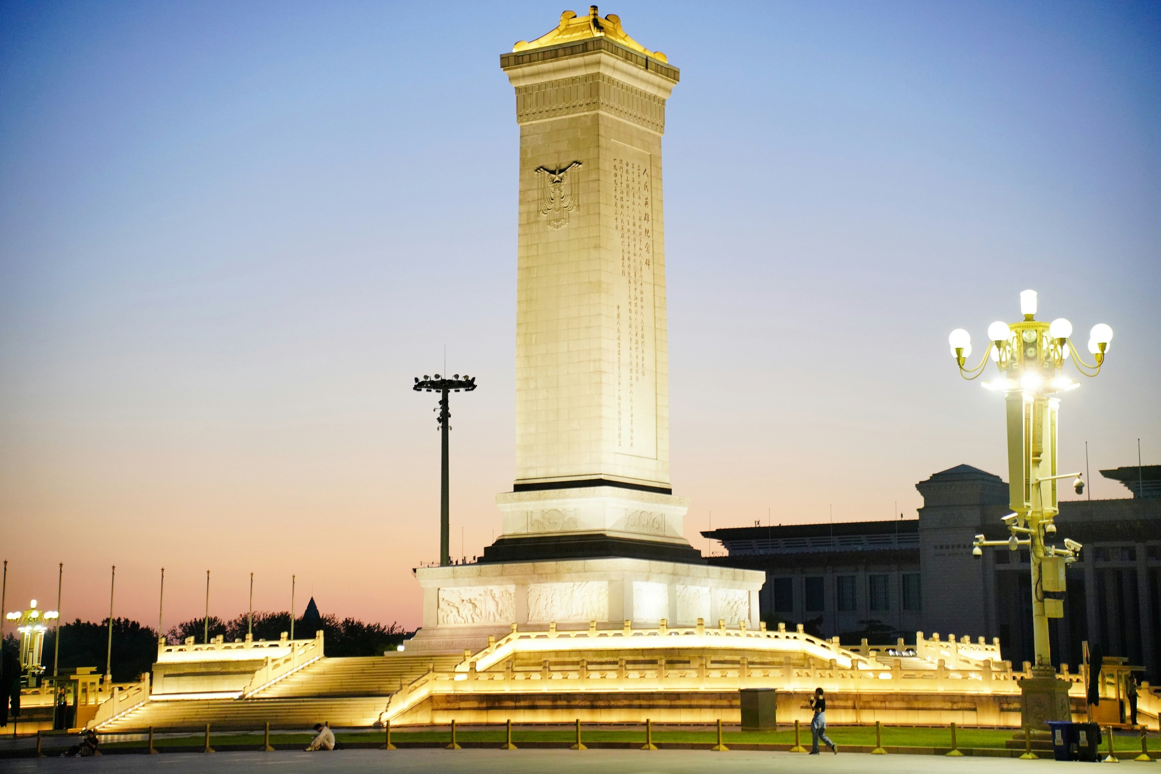 Sunset Stairs to the Monument