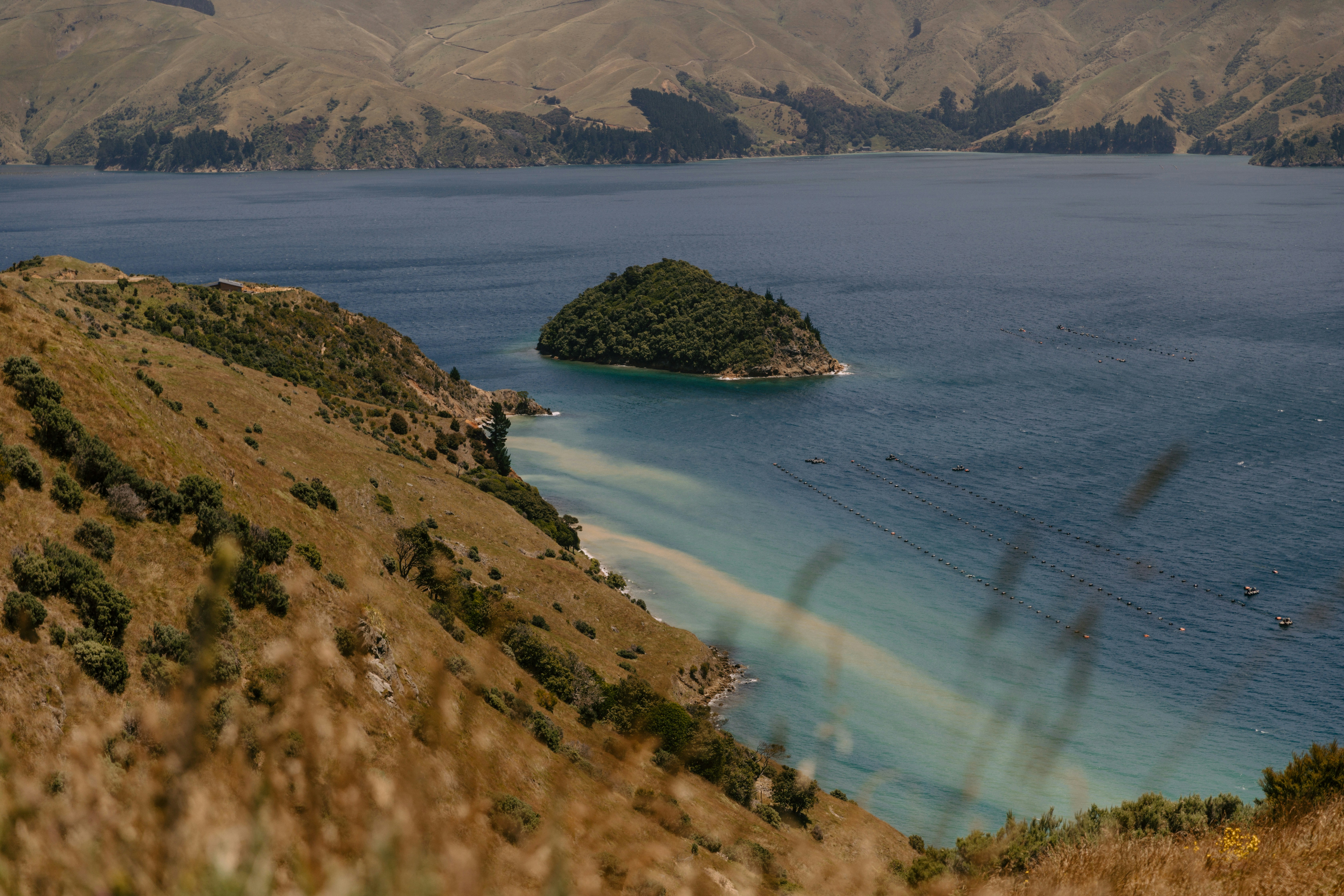 Coastal Promontory with a Sea-Wacing Island
