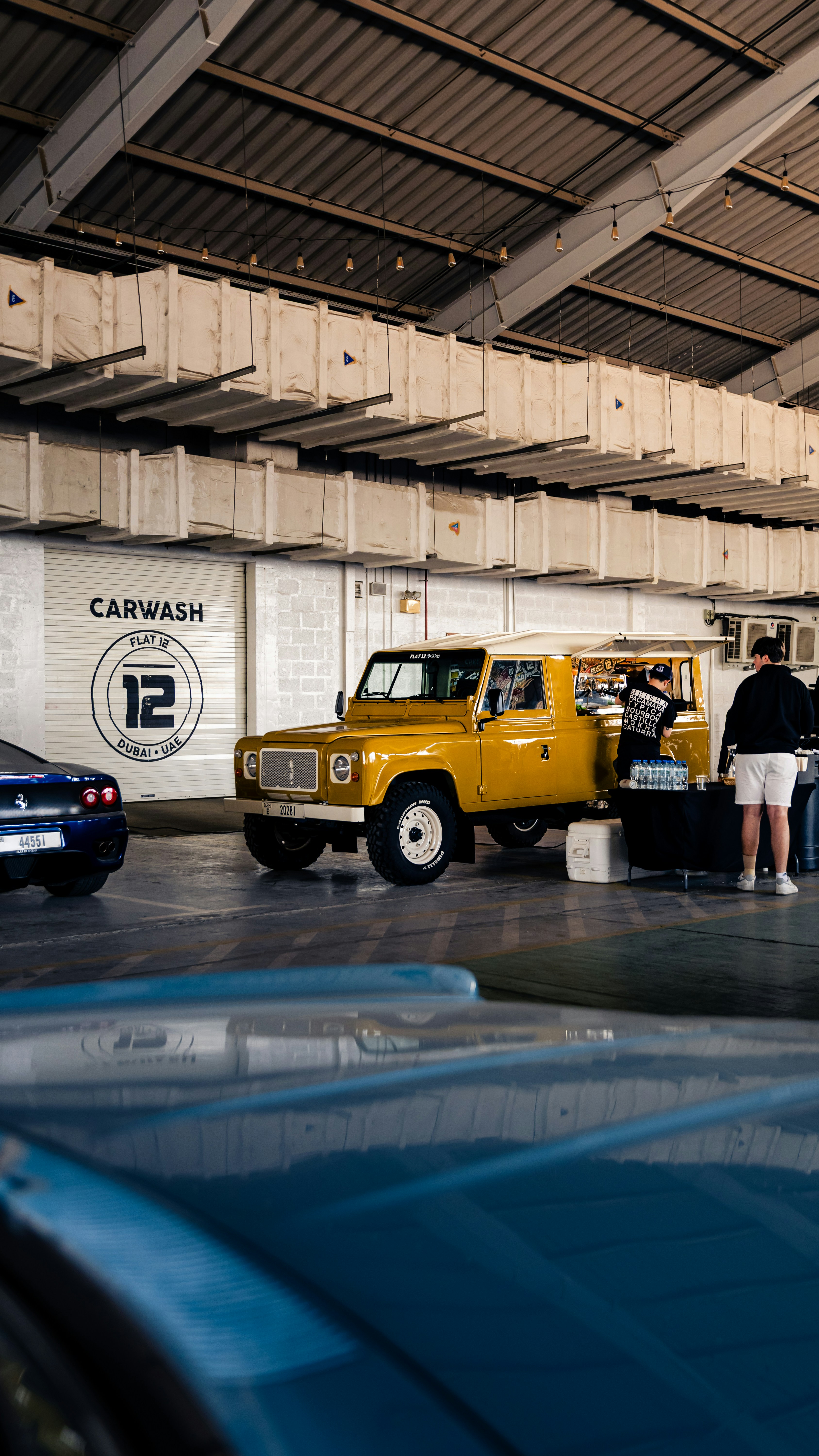 Golden 4x4 at the Car Wash Dome