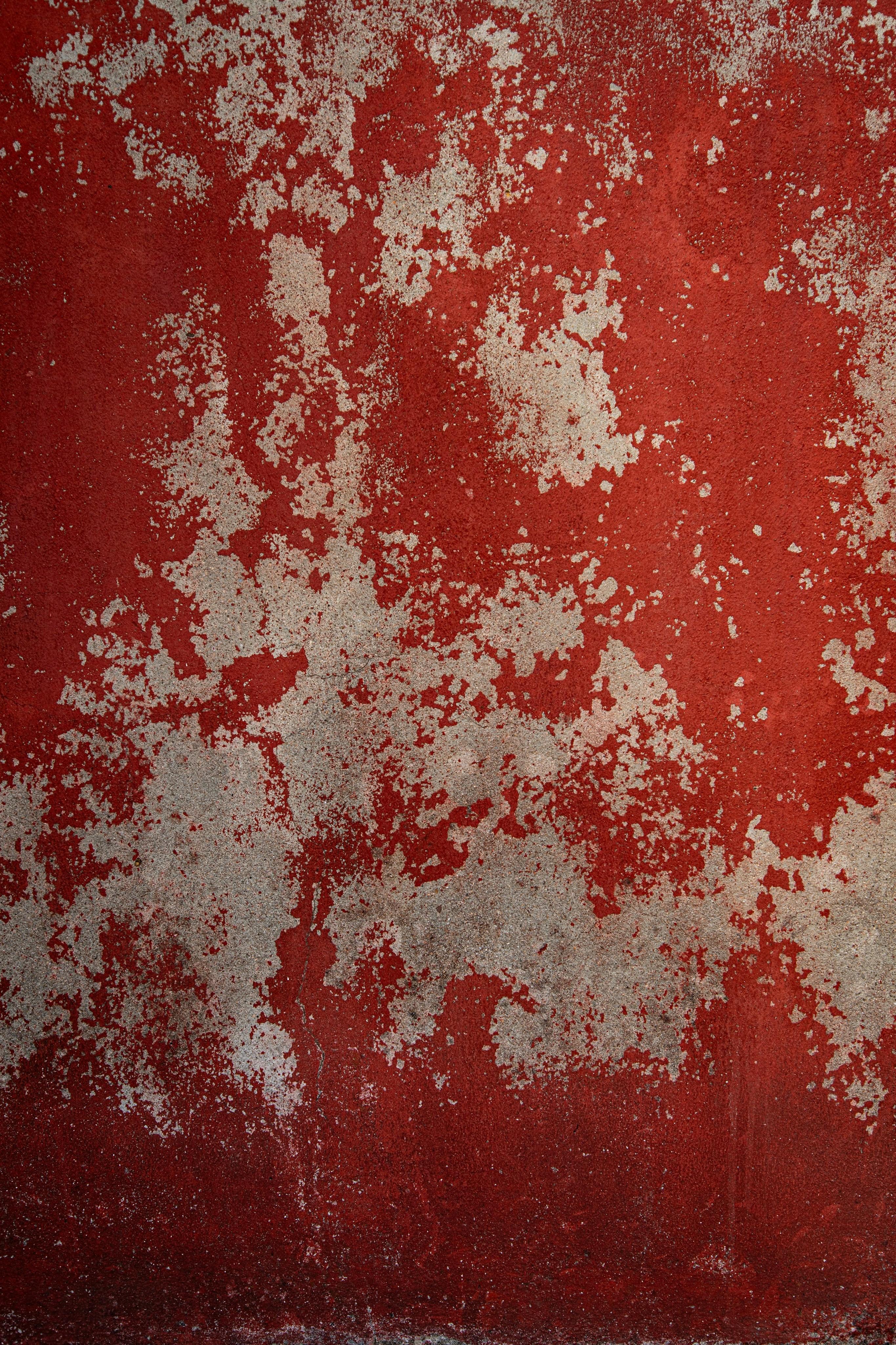 Red and gray distressed concrete wall texture photo – Free Vintage ...