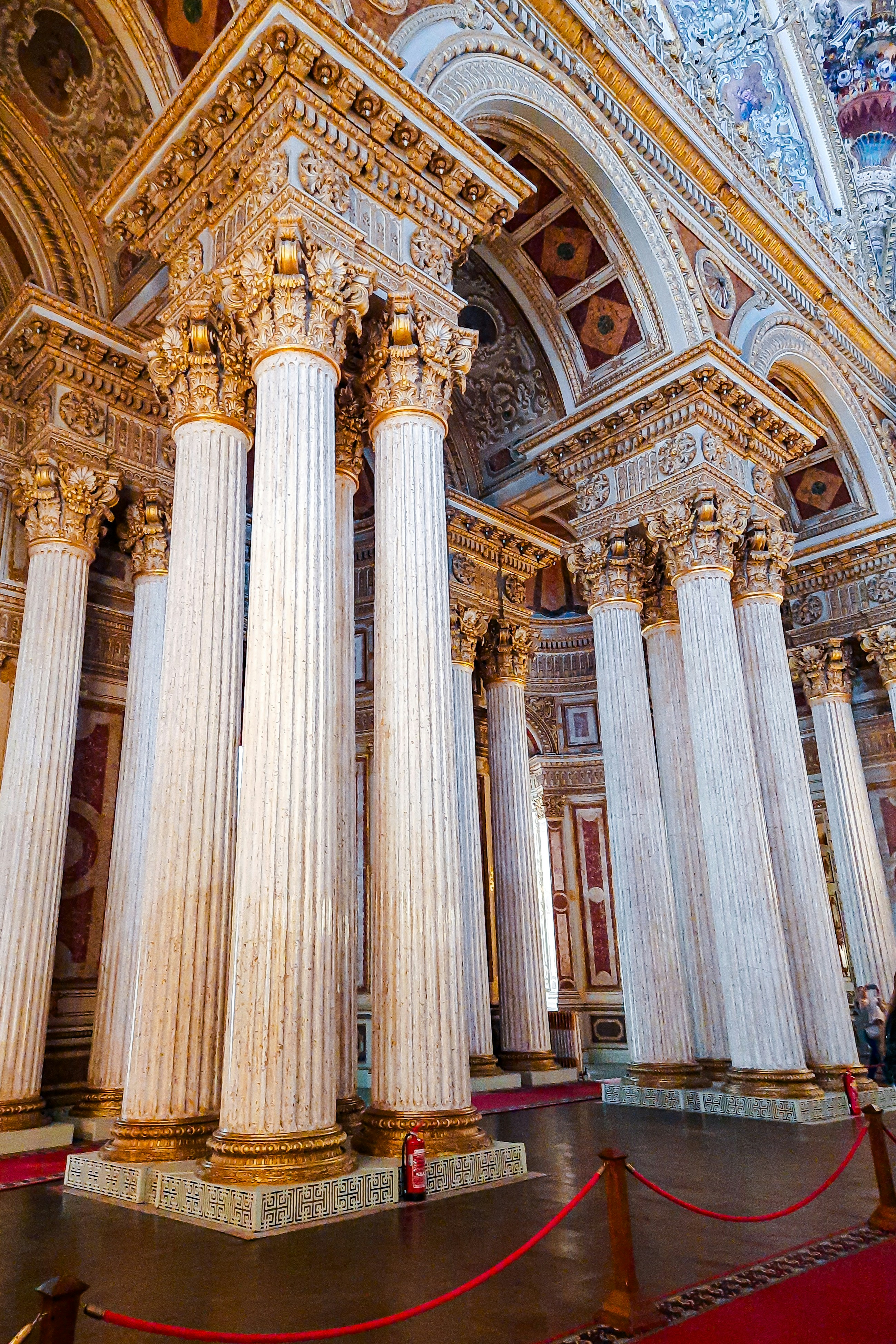 Inner Sanctum of Marble Giants: A Cathedral of Columns