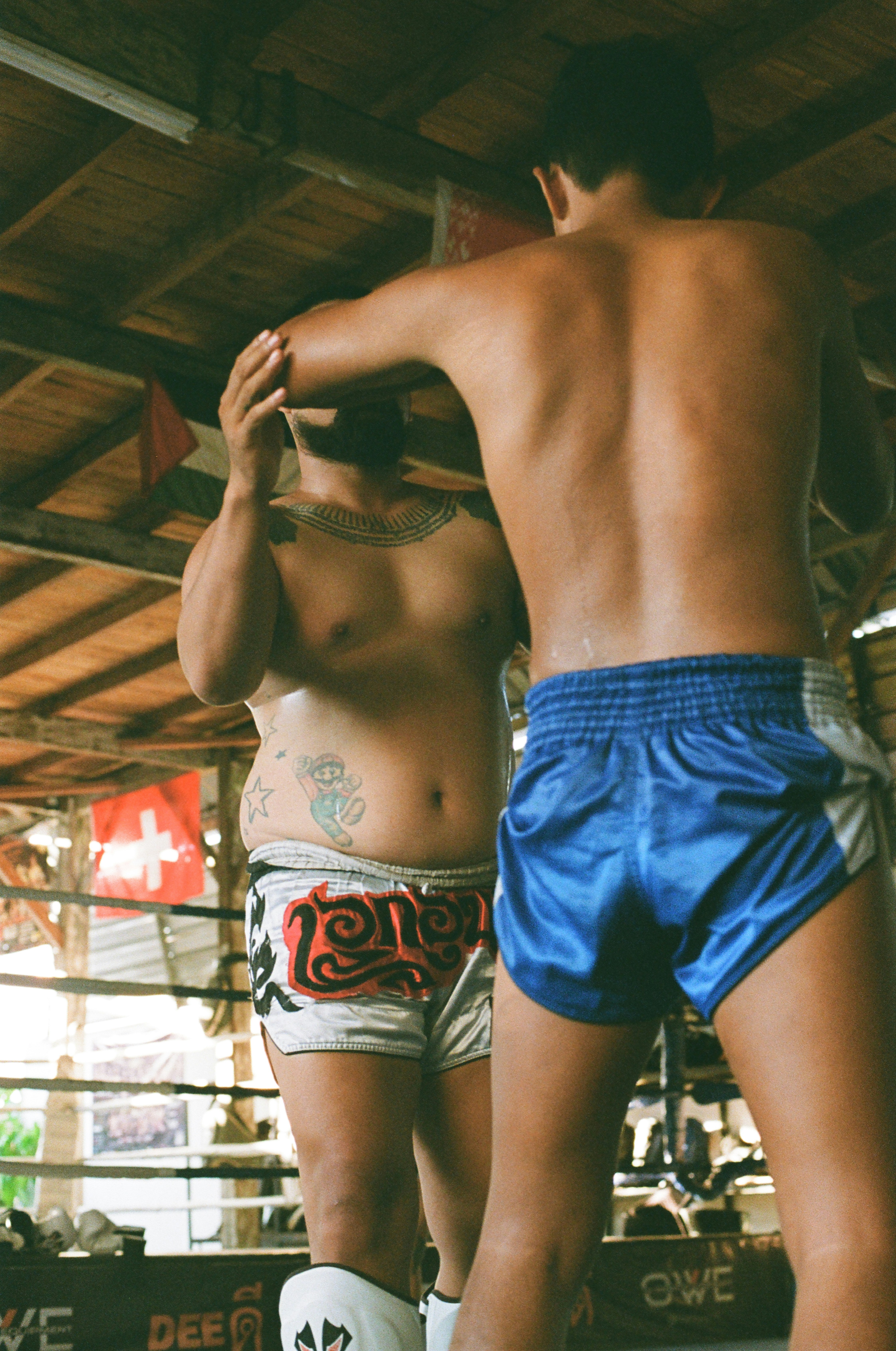 Rumble in the Ring: Tattooed Fighters in a Muay Thai Spar