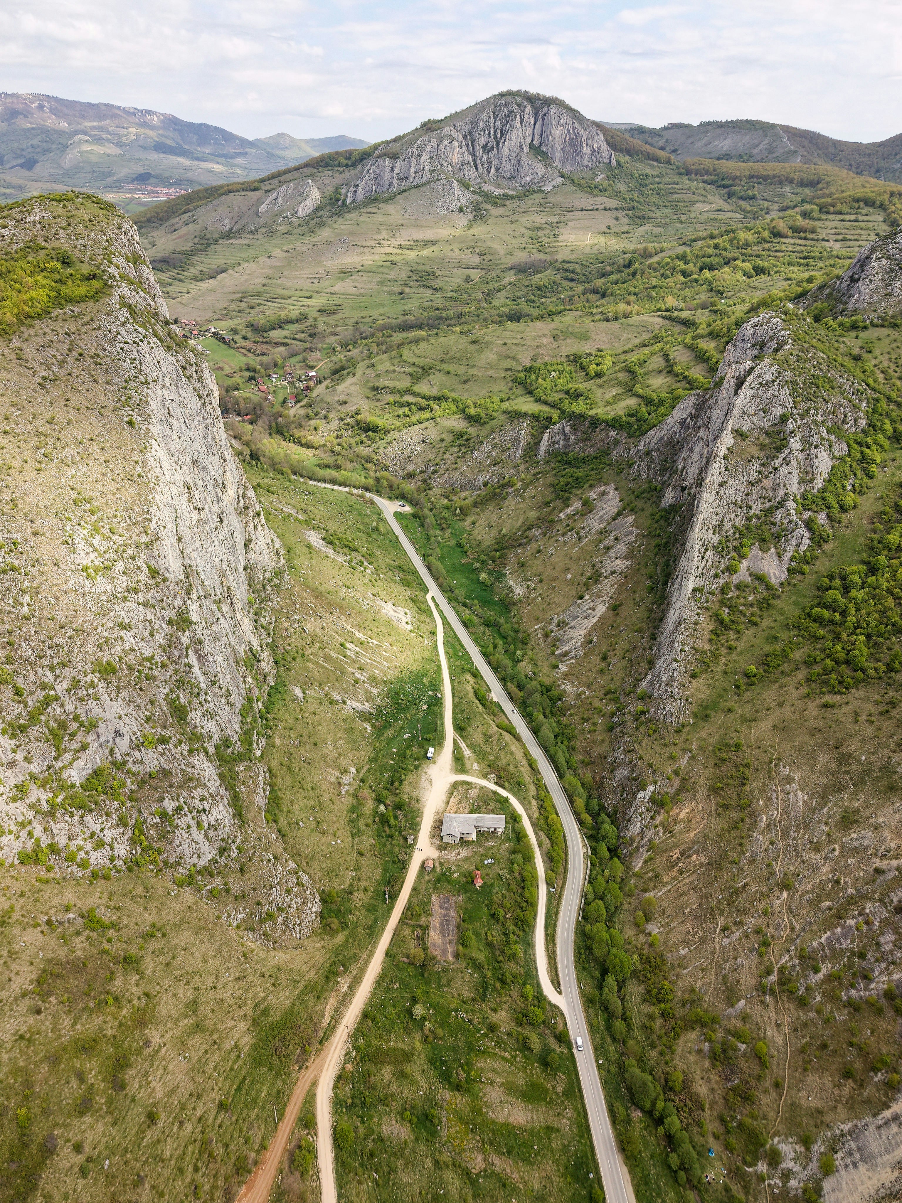 Valley Serpent: Aerial Passage Through Granite Fingers