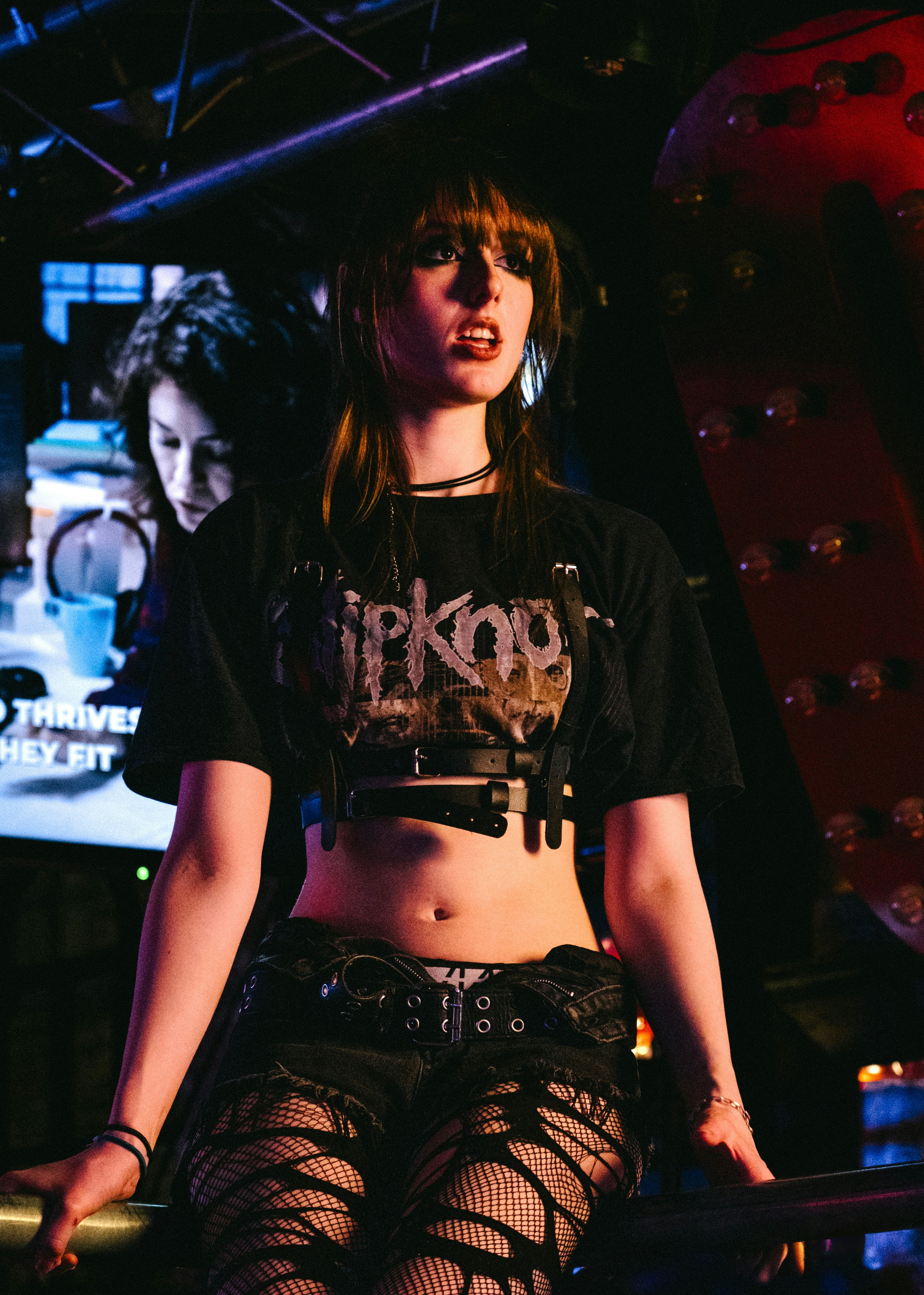 Midnight Rebel: Carved Noise and Steel-Frilled Fashion