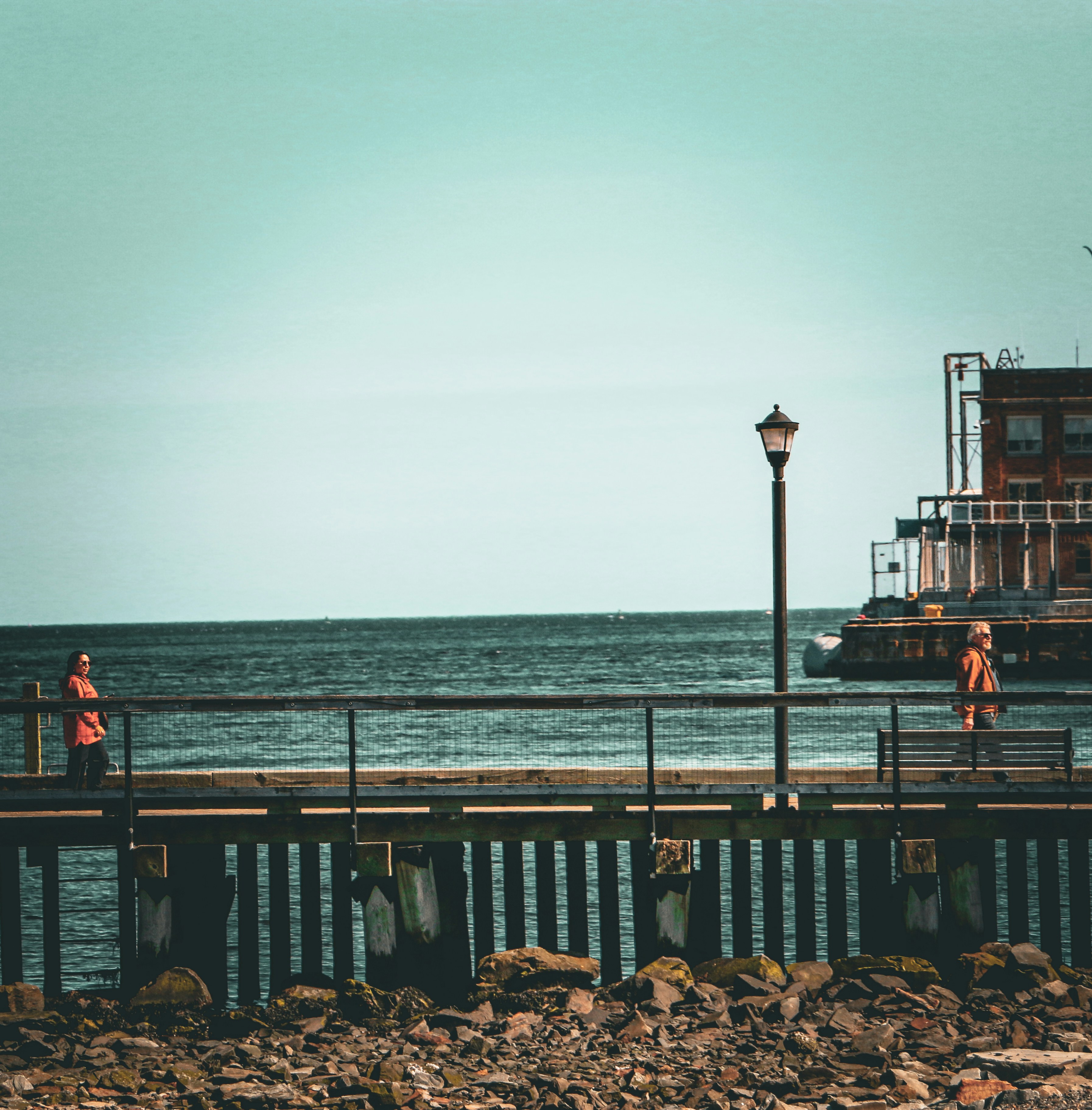 Pier Echoes: A Quiet Moment Along the Breakwater