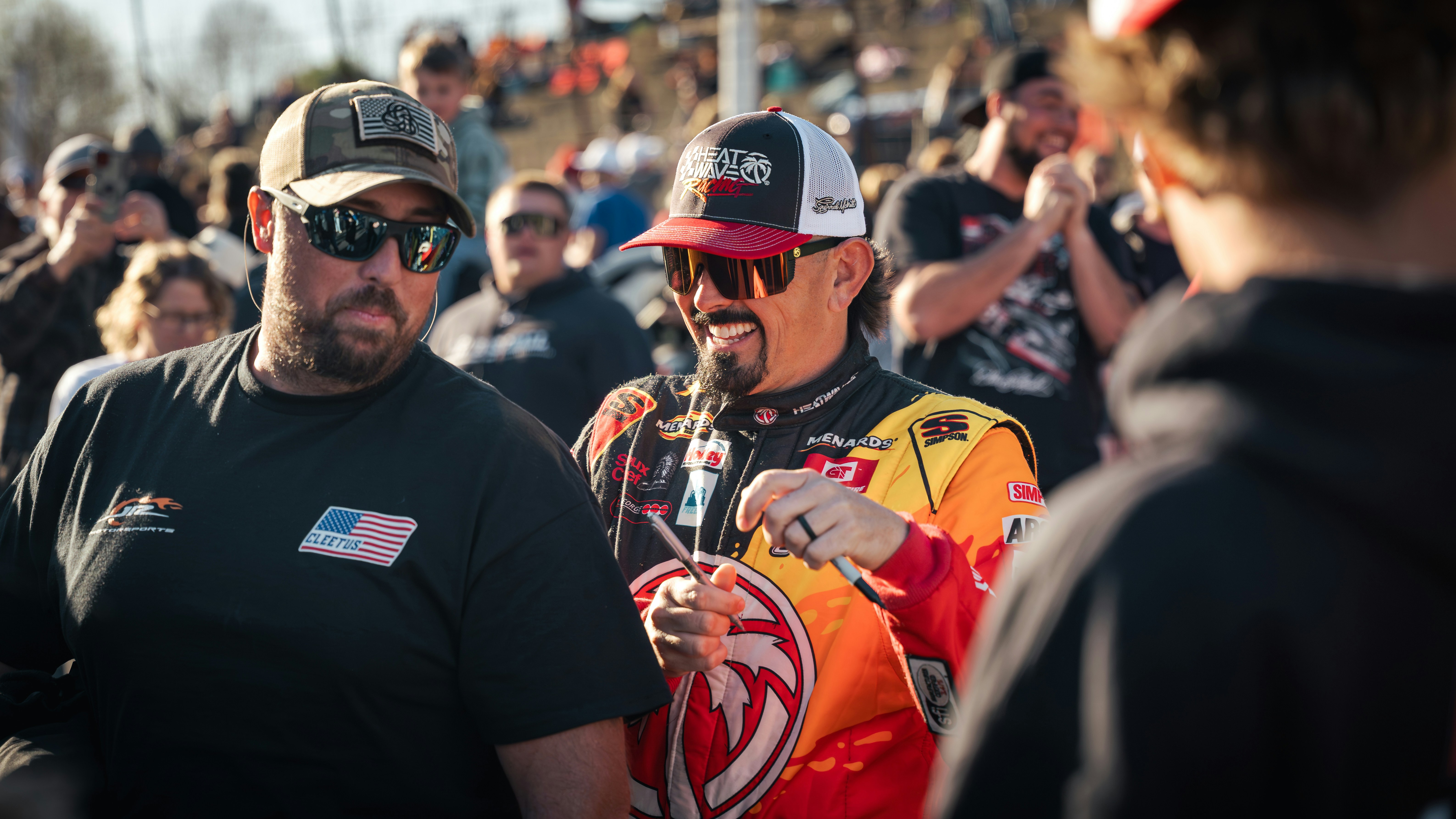 Racing Team Moment: Hands-on Hype at the Paddock