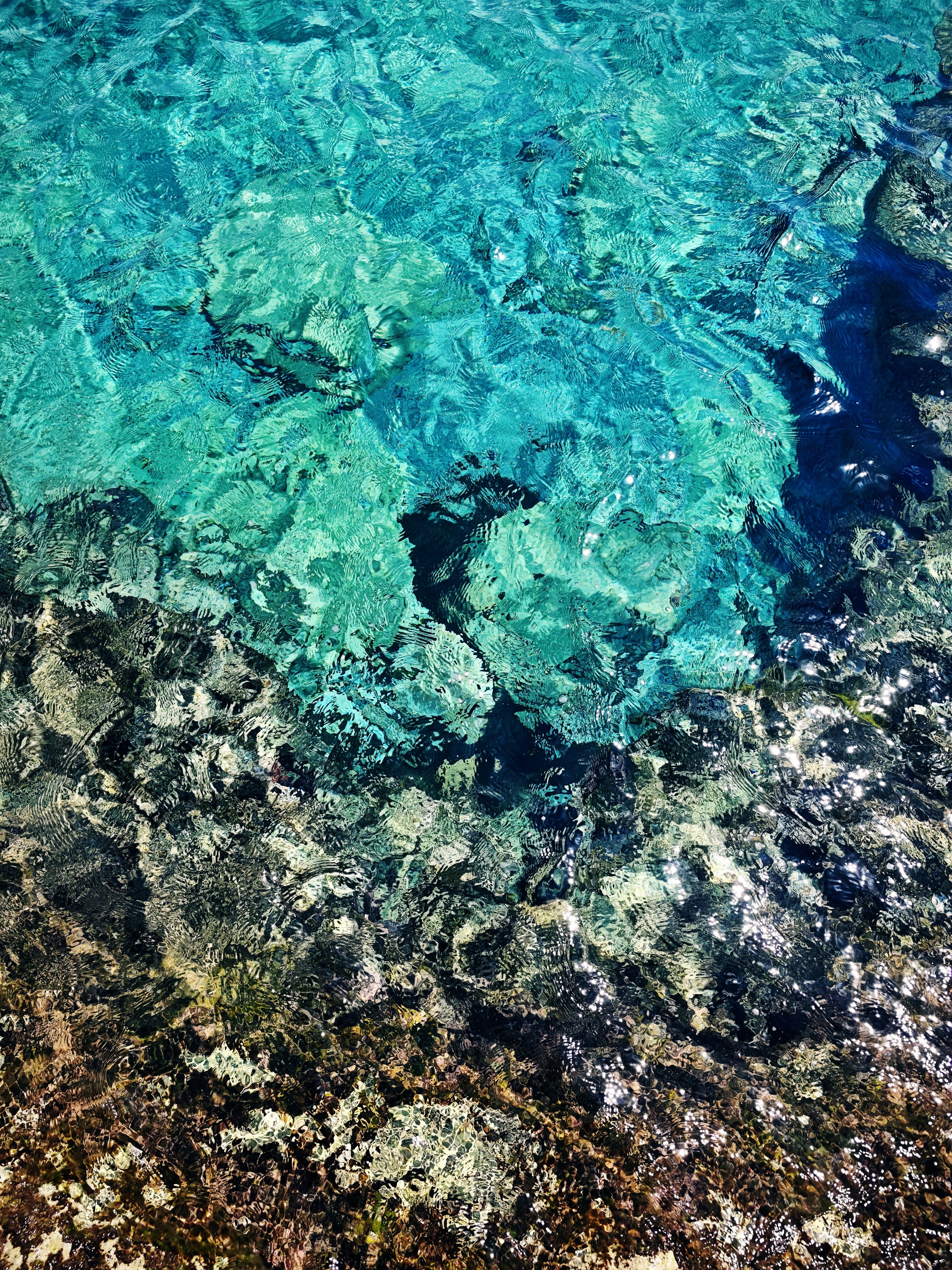Crystal Green Tides: A Shimmering Shore in Quiet Light