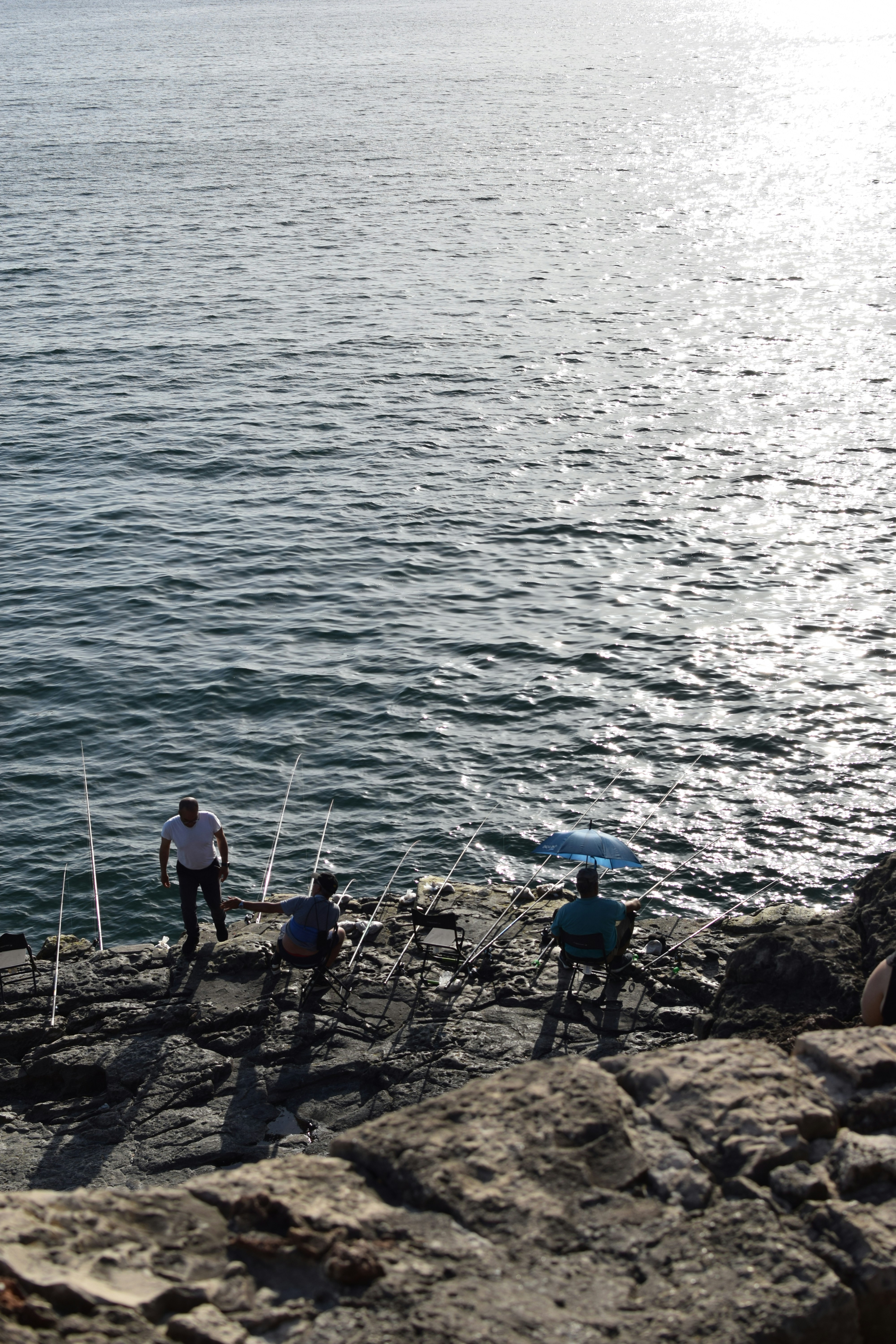 Anglers by the Luminous Sea