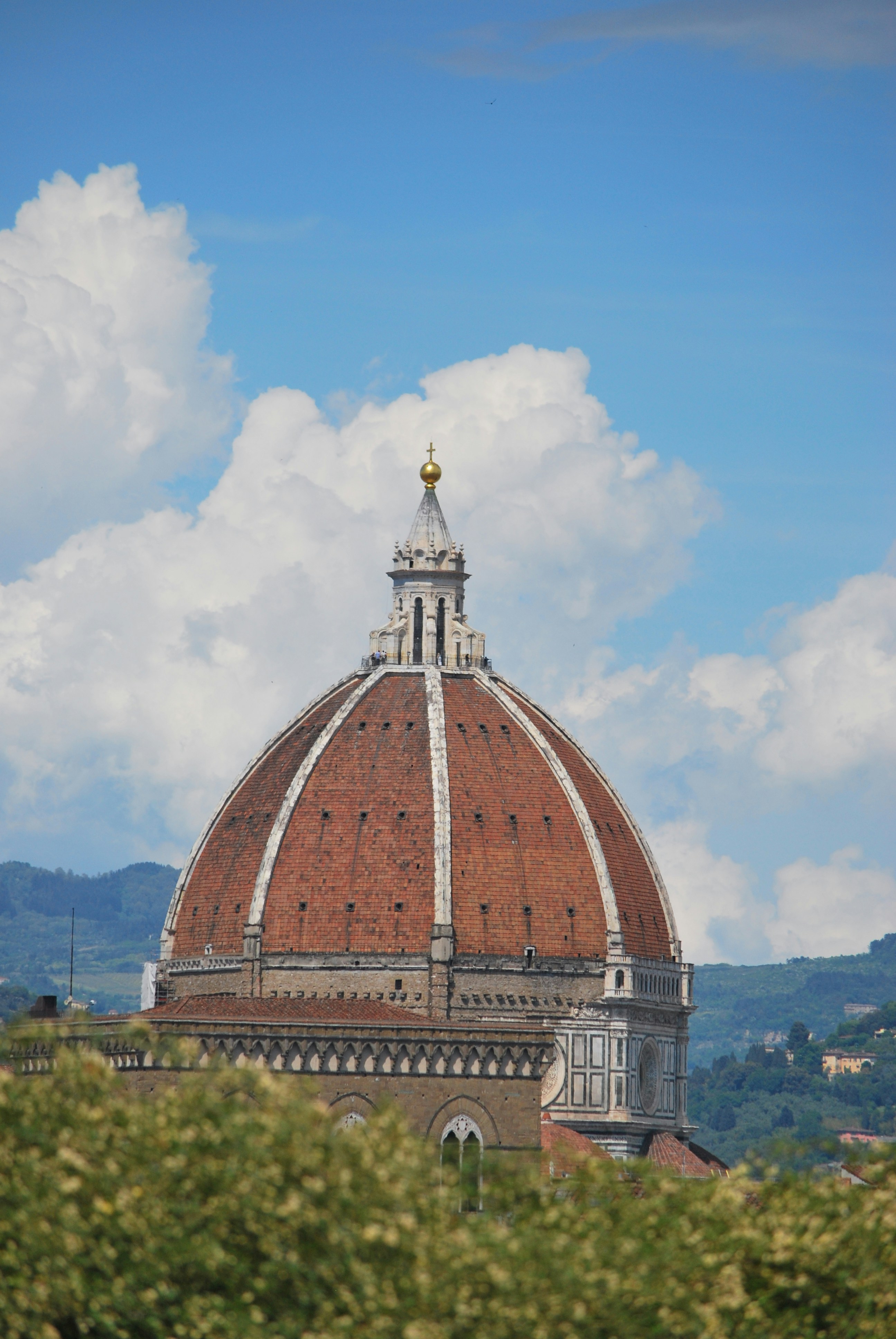 Florence’s Dome: A Venetian Red Kiln Crown Rising Against Tuscany Sky
