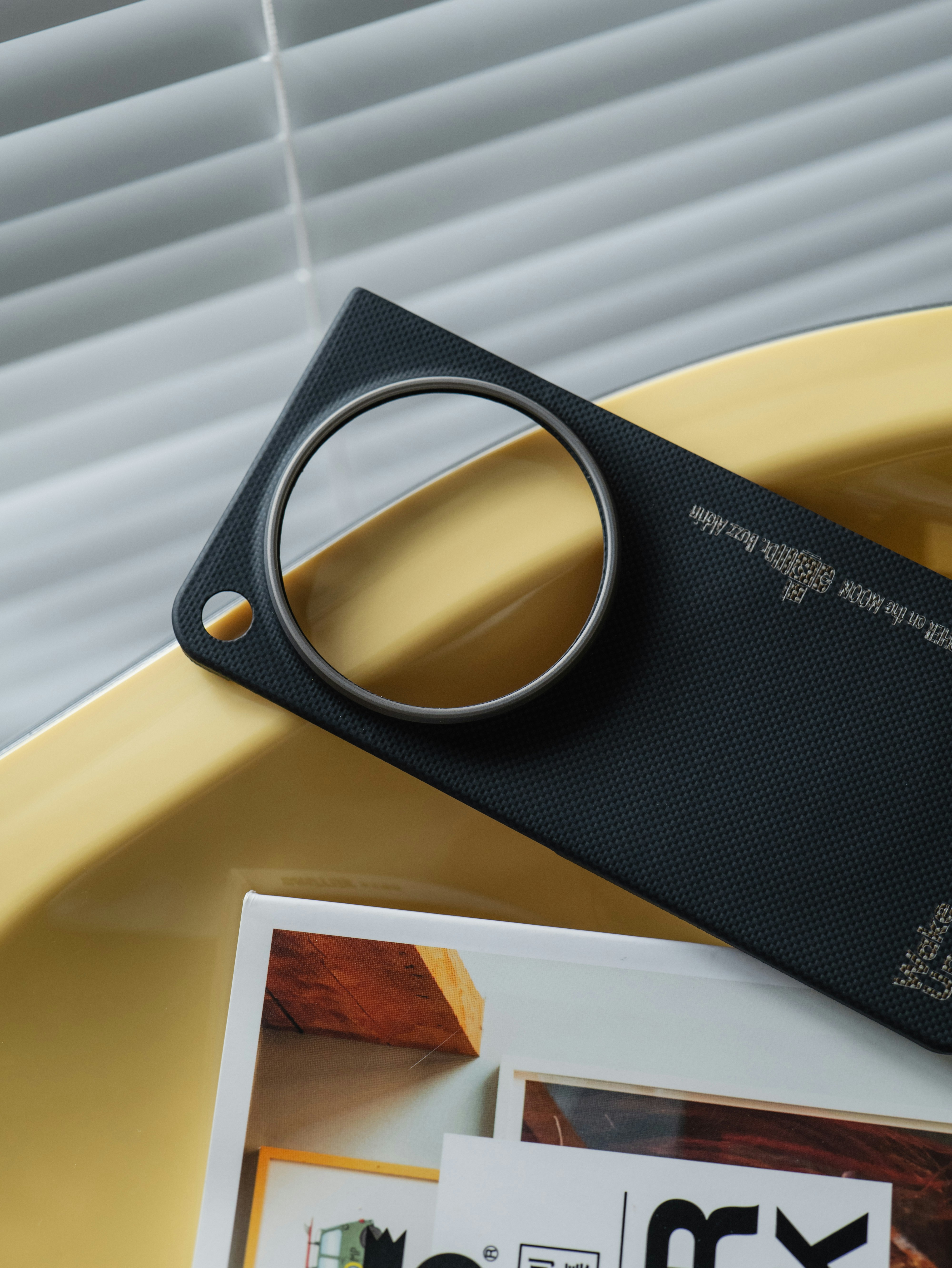 A magnified moment: extracting detail from a modern desk setup