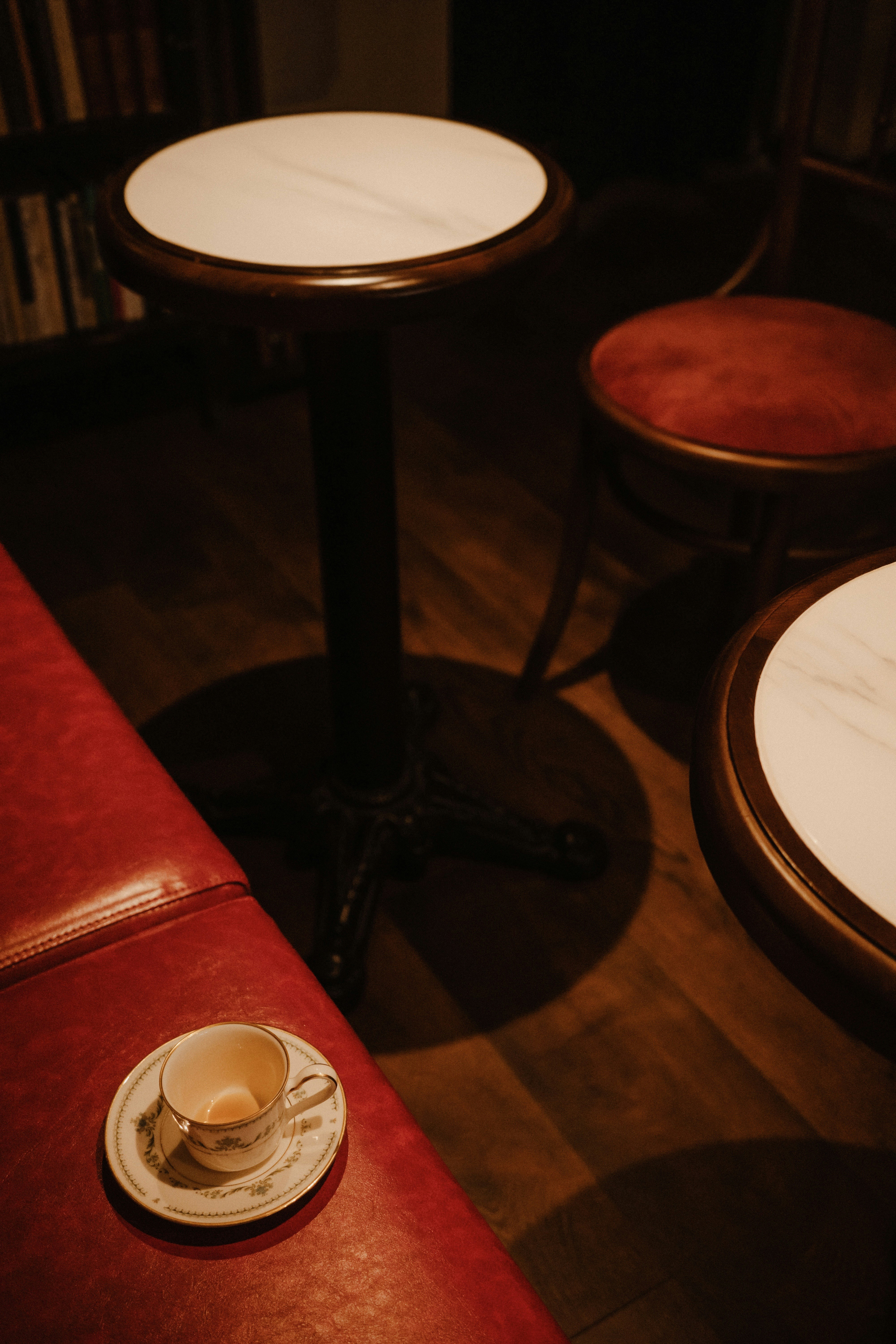 Whispered Amber: A Café Corner Moment