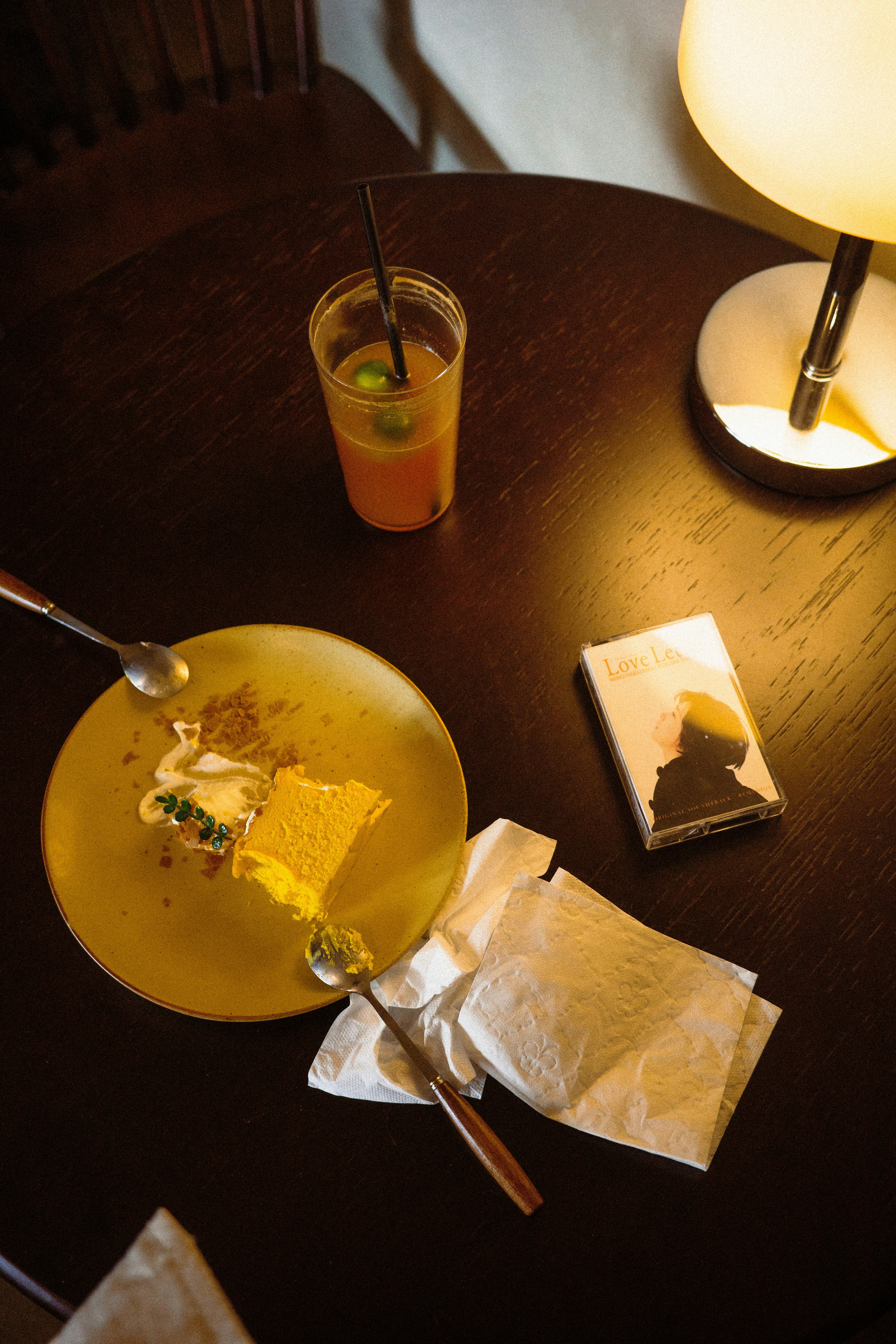Late-night Table: Dessert, Drink, and a Hidden Moment