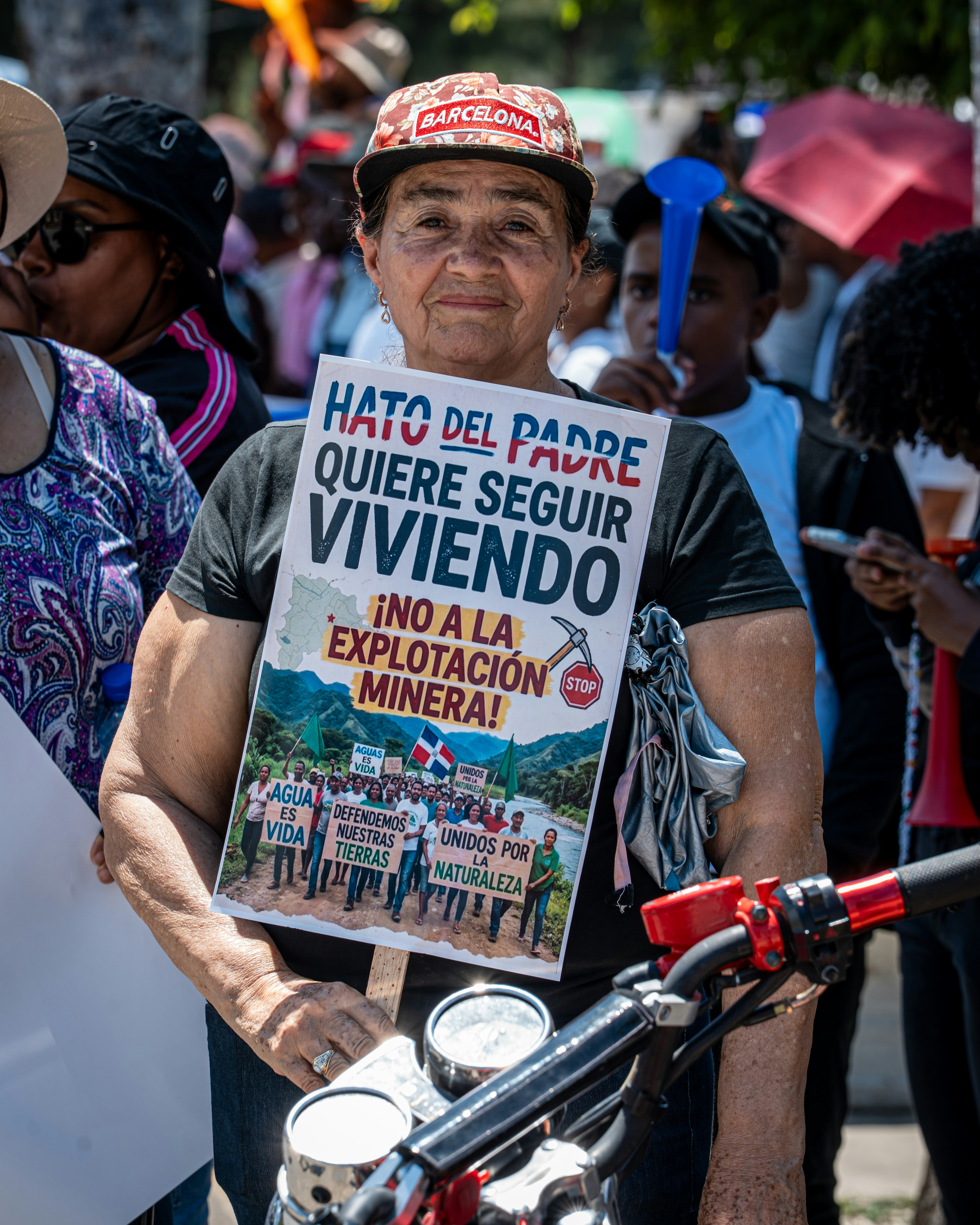 Vigilante Portrait: A Community Leader Holds Fast to a Message