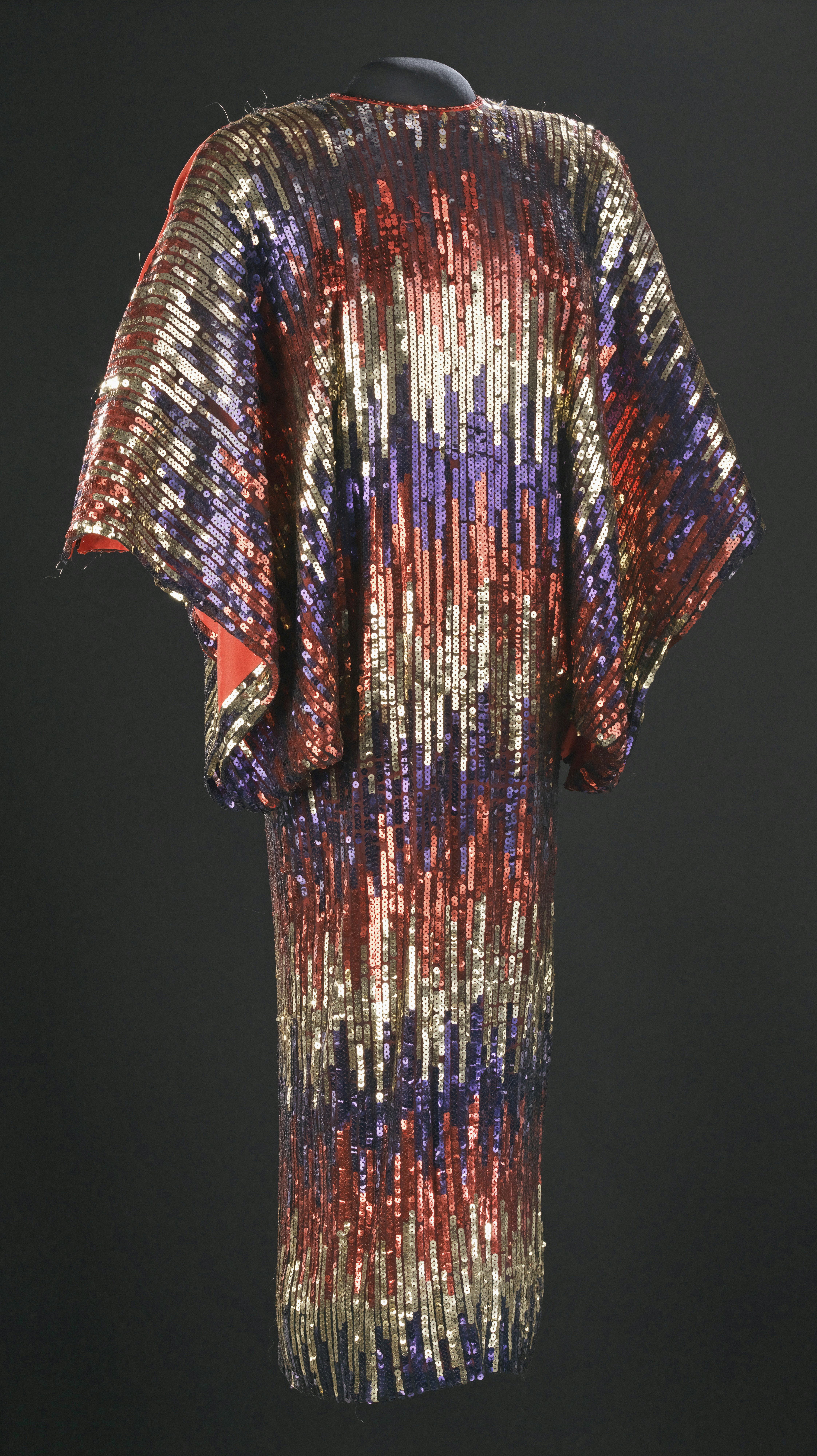 Sequins in Silk: A Backdrop of Colorful Drama