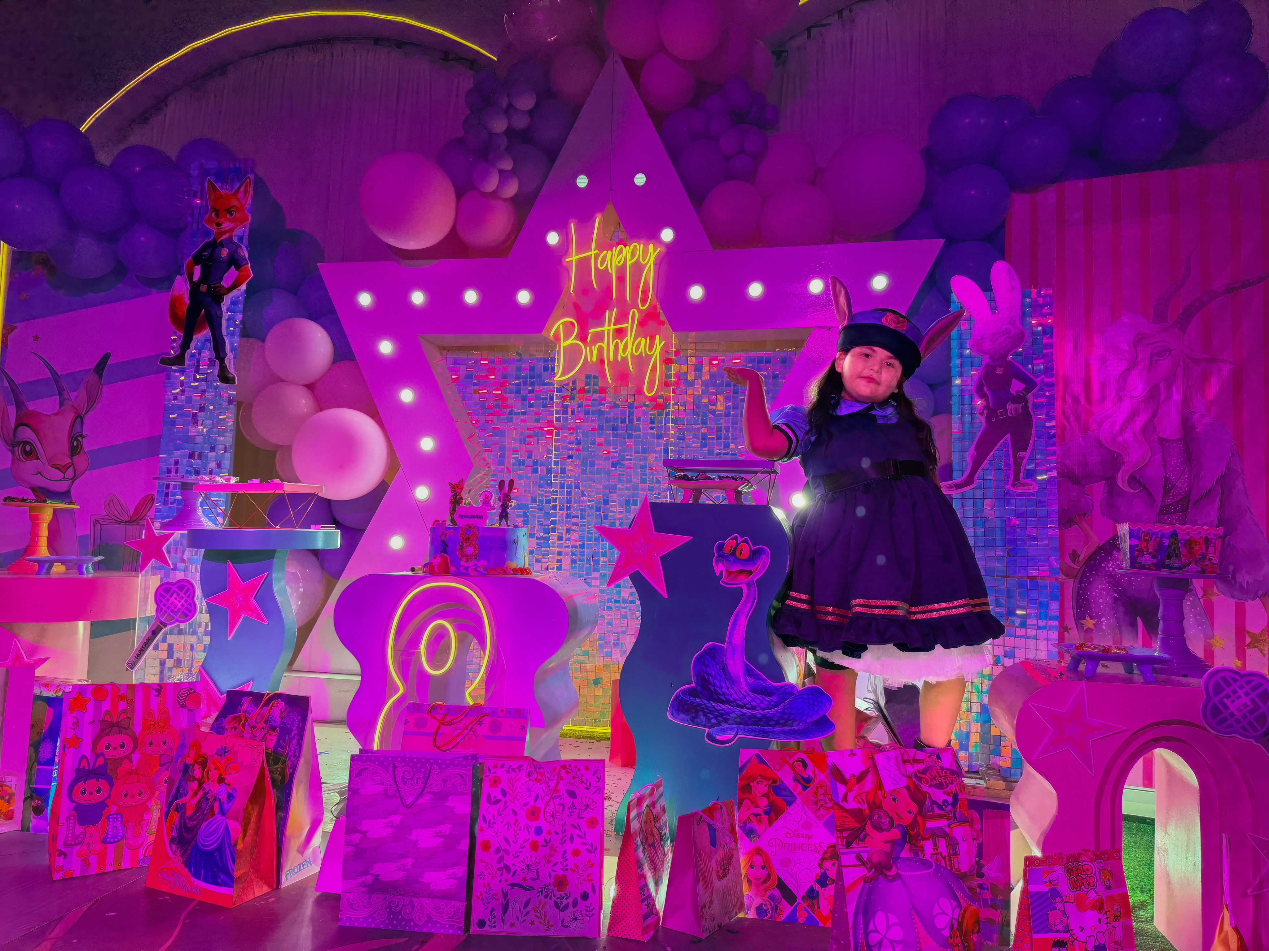 Princess of the Party: A Birthday Stage full of Neon Pastels