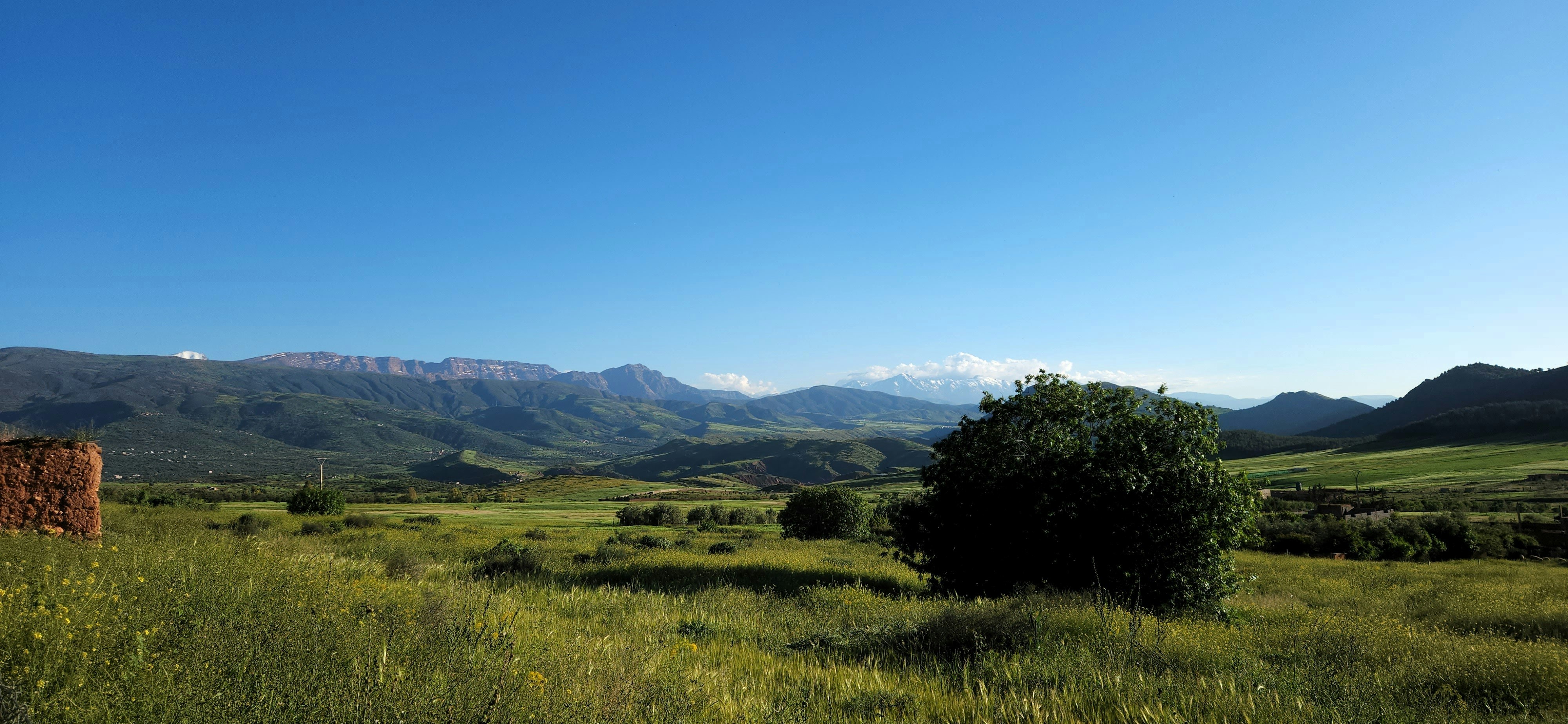 Open Valleys Under a Pristine Sky