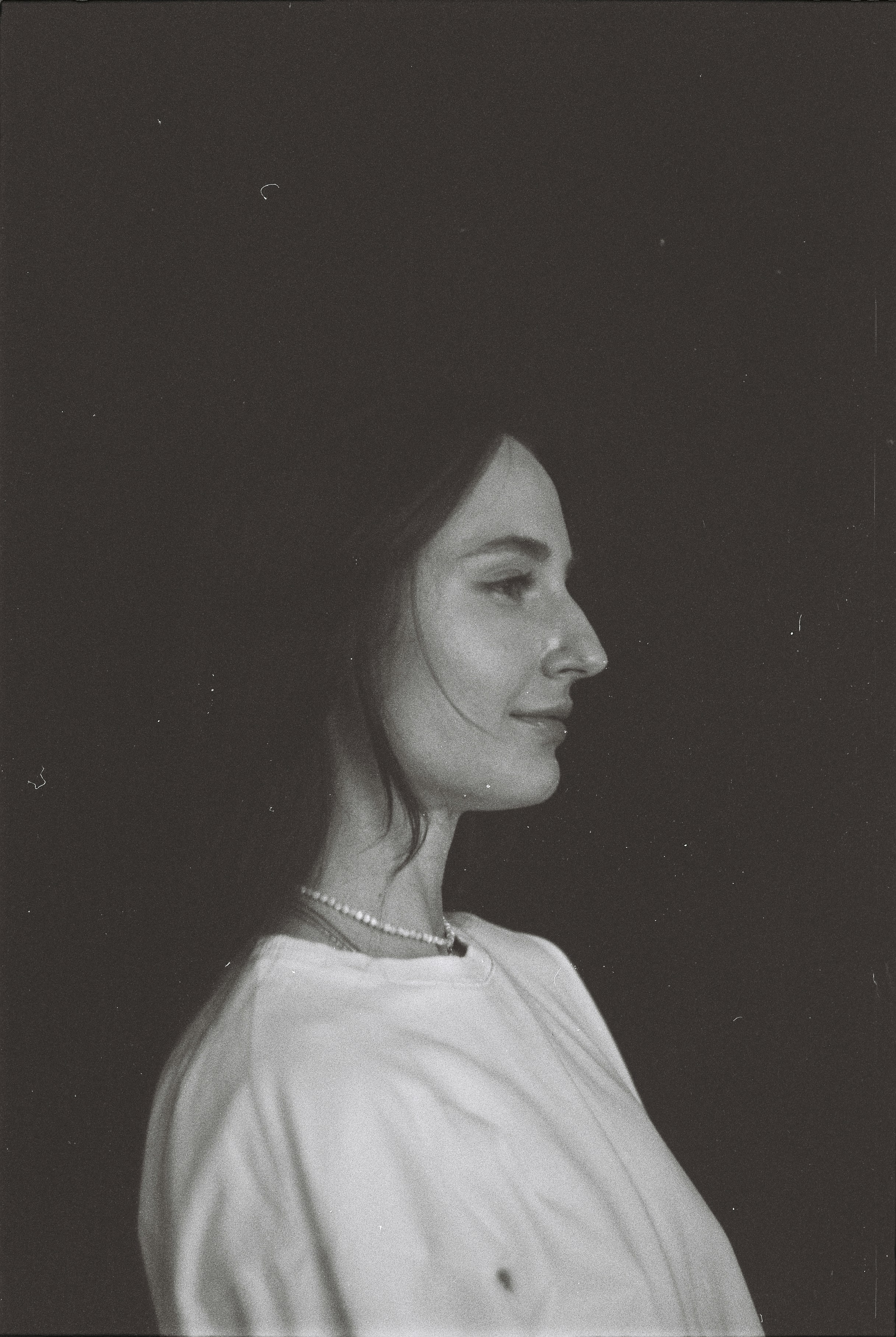 Profile in Grain: A Quiet Portrait in Mono