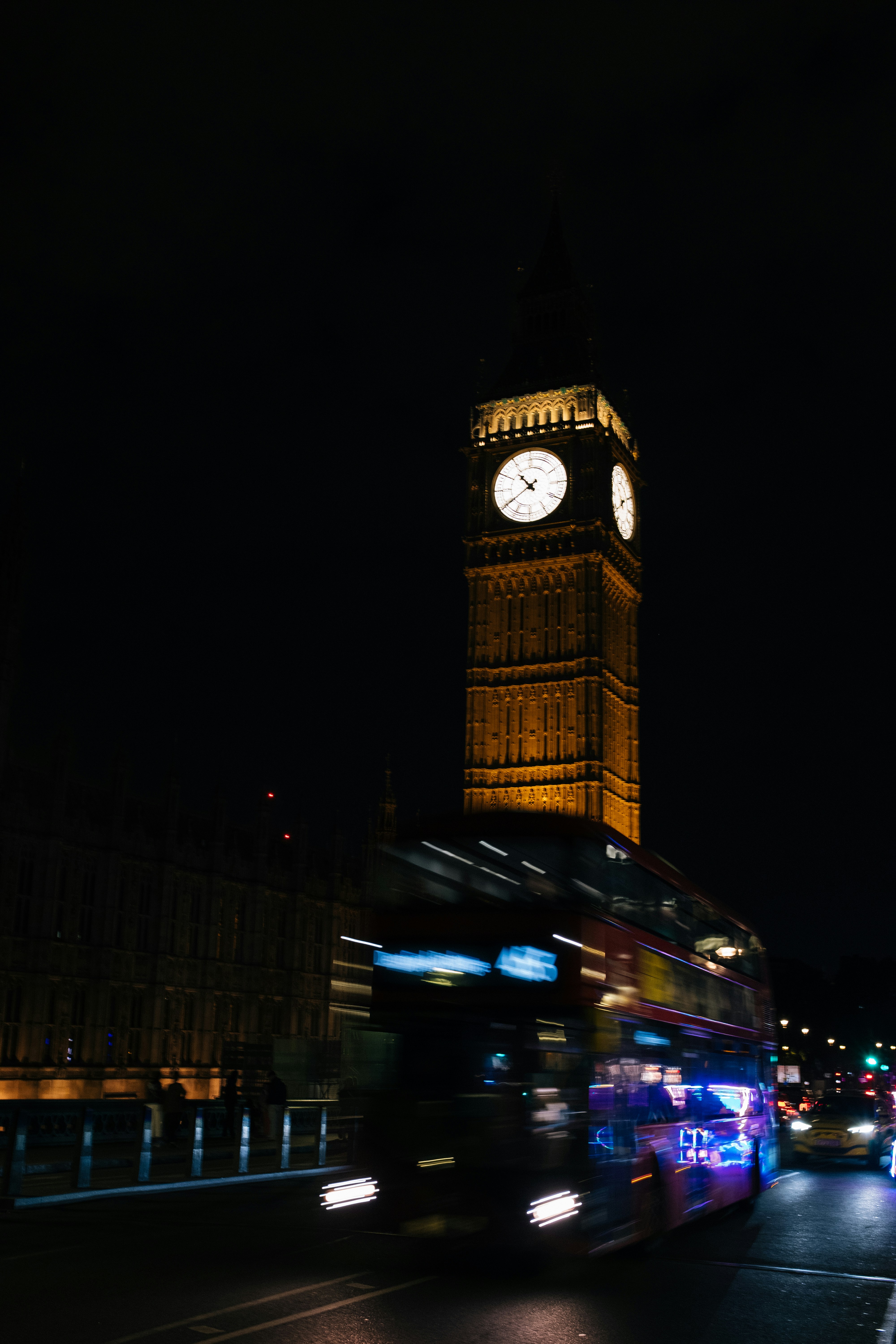 Midnight Guardian: The Clock Tower in Motion