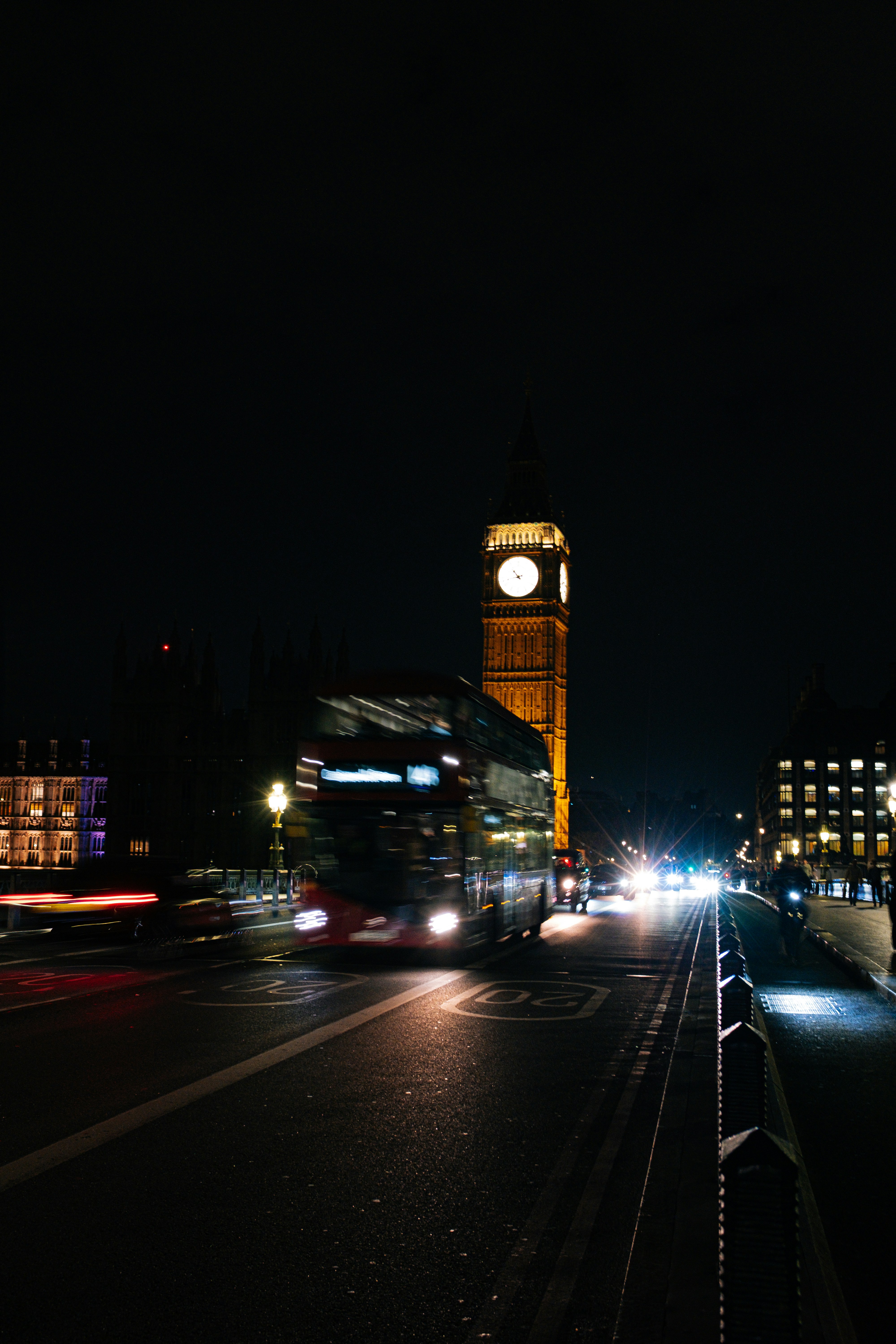 Midnight Pulse: London Street Cars and the Clock Tower