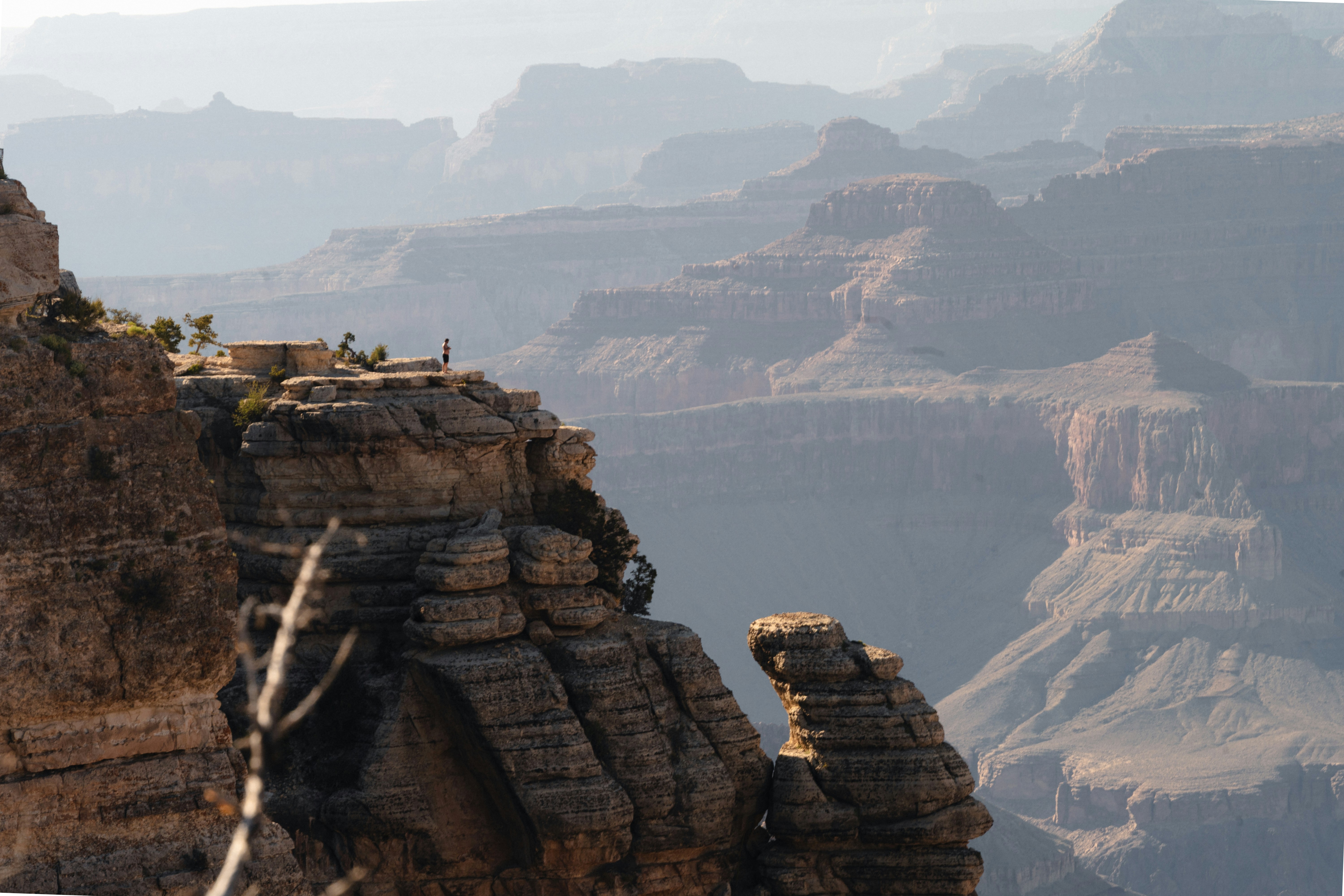 Edge of the Painted Chasm: A Layered Canyon Vista