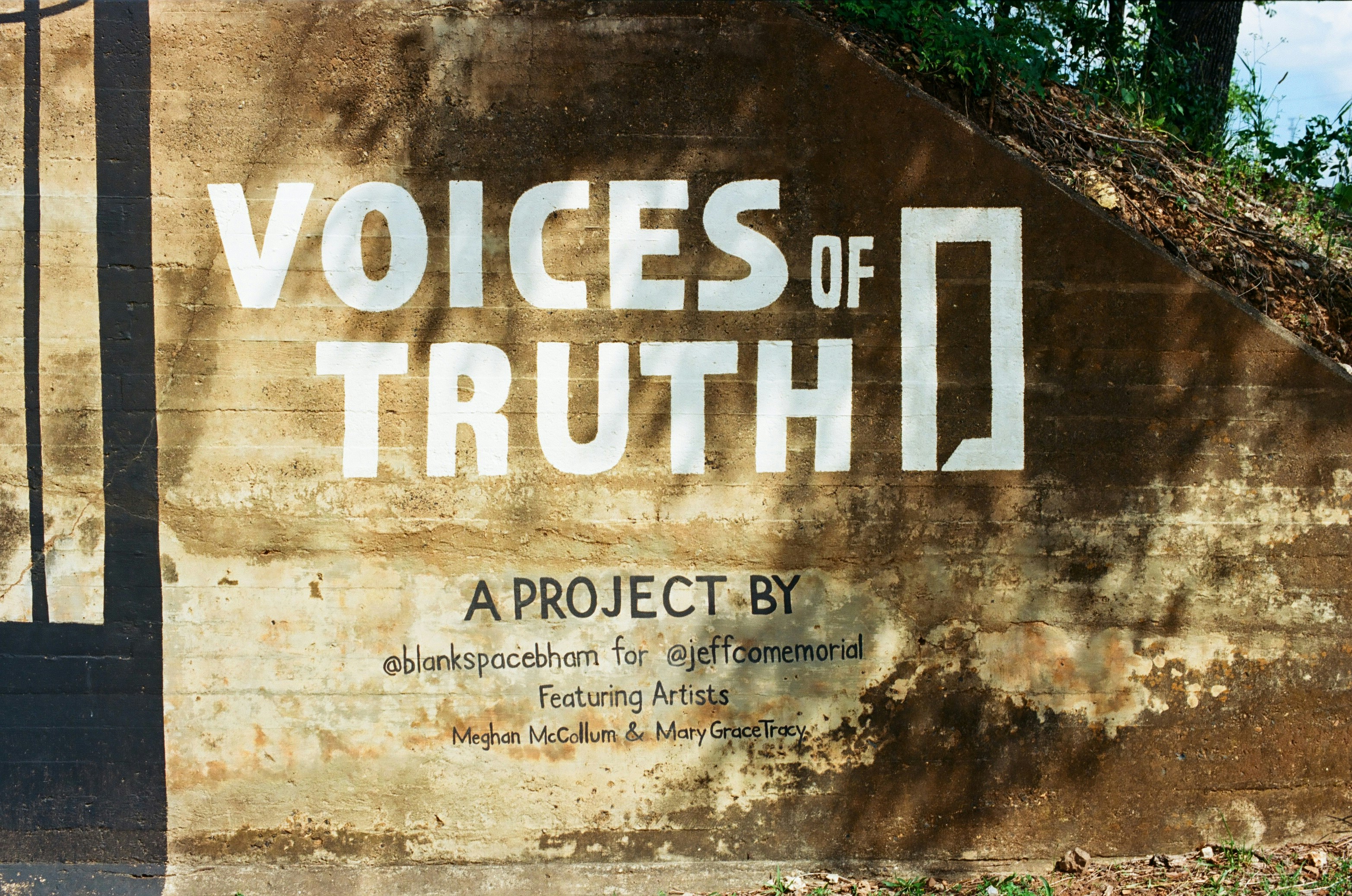 Voices of Truth: A Mural Project in Brick and Shadow