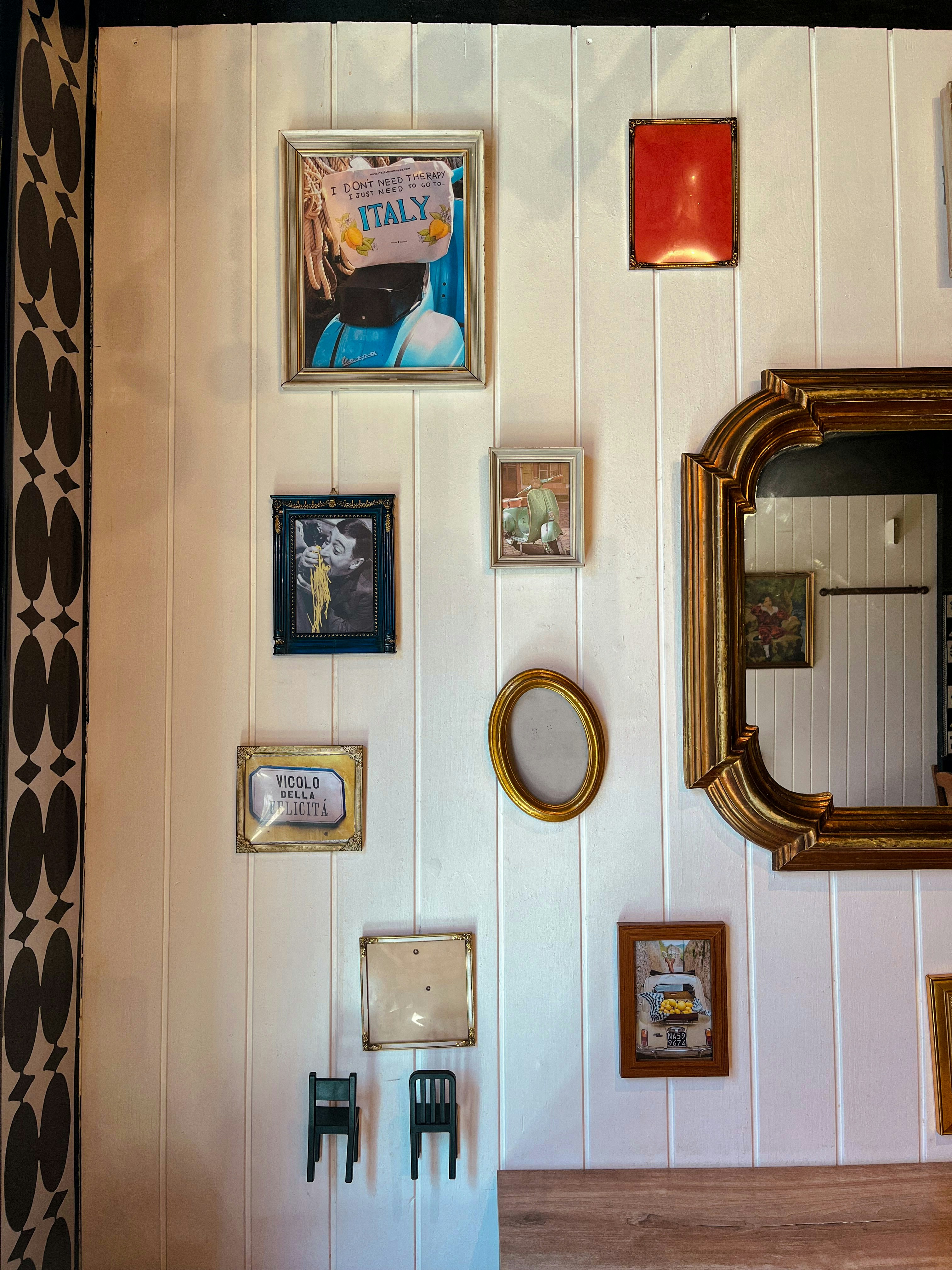 Portrait of Frames: A Gallery Wall of Echoes
