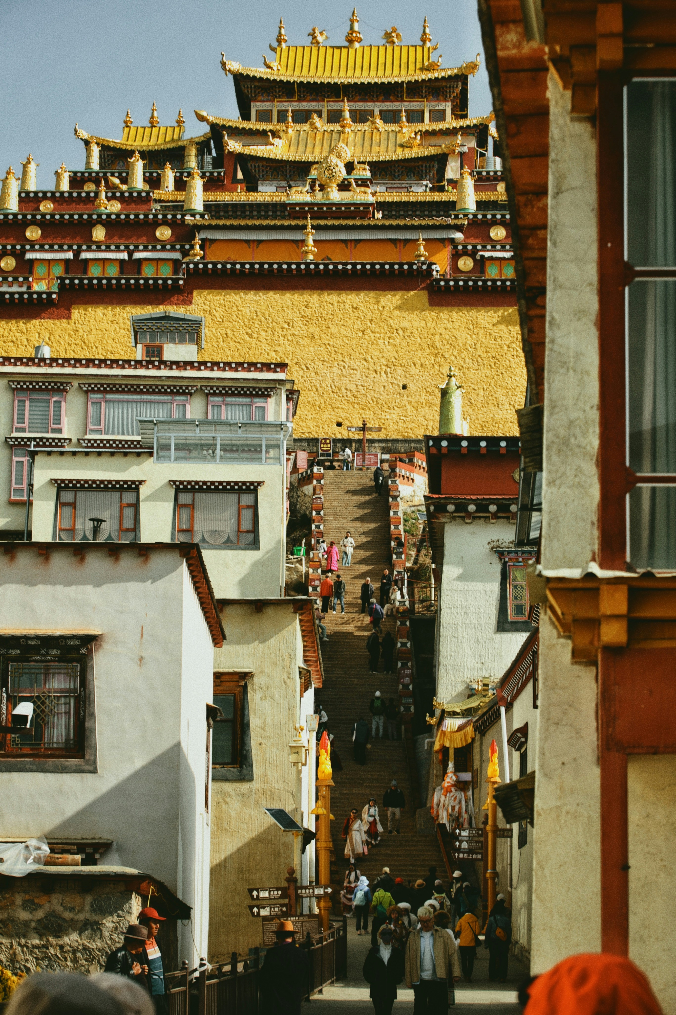 Stairway to Golden Temples: Life in a Tibetan Valley Vista