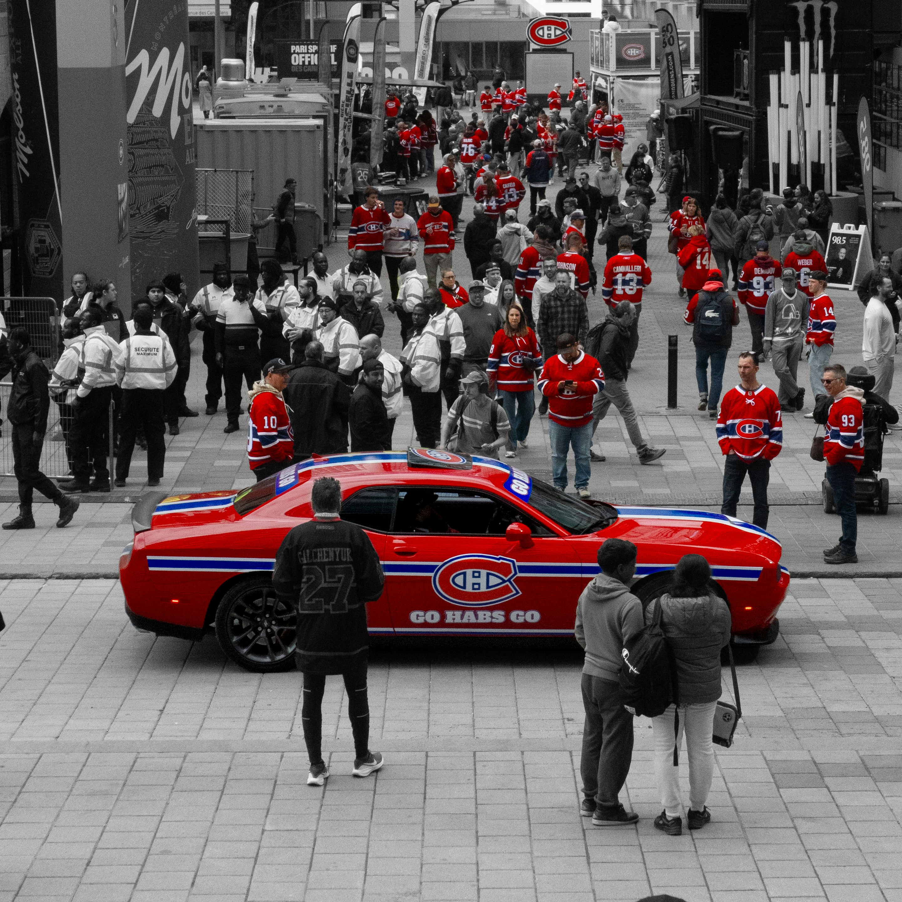 Playoff game 4 vs Buffalo at the Bell Center