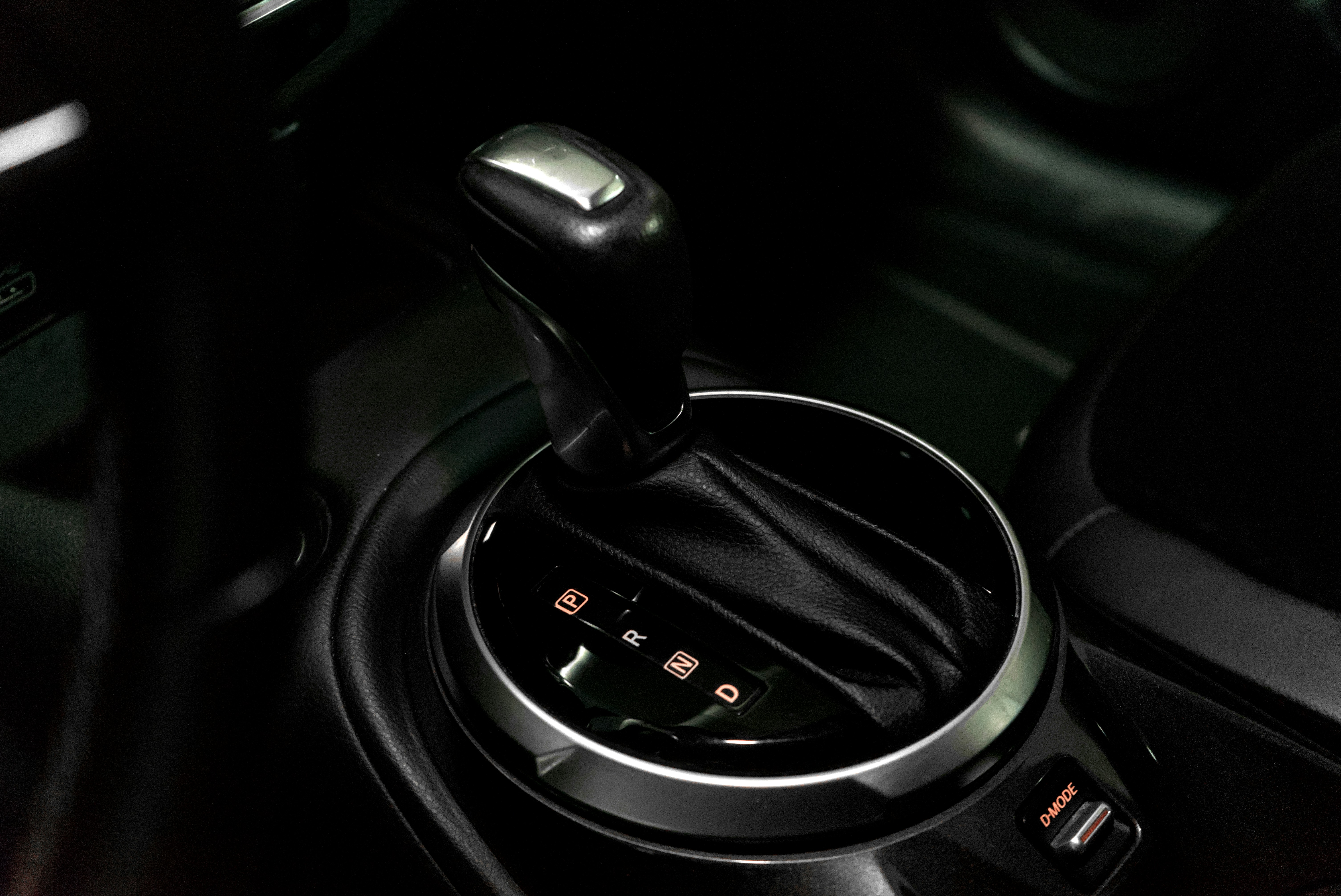 Gear Shift in Focus: A Close-Up on the Center Console