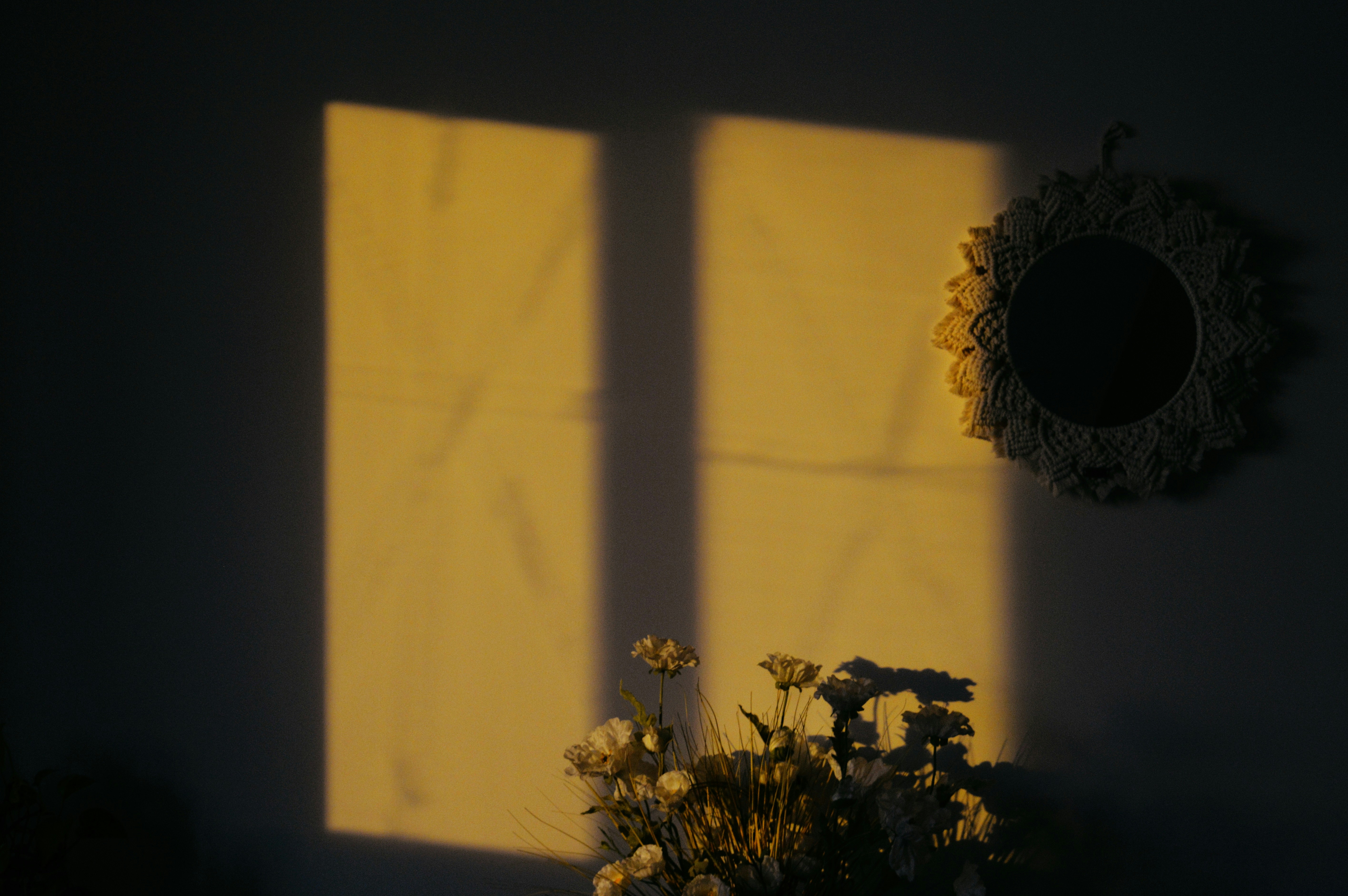 Golden Window: Sunlit Vase in Quiet Room