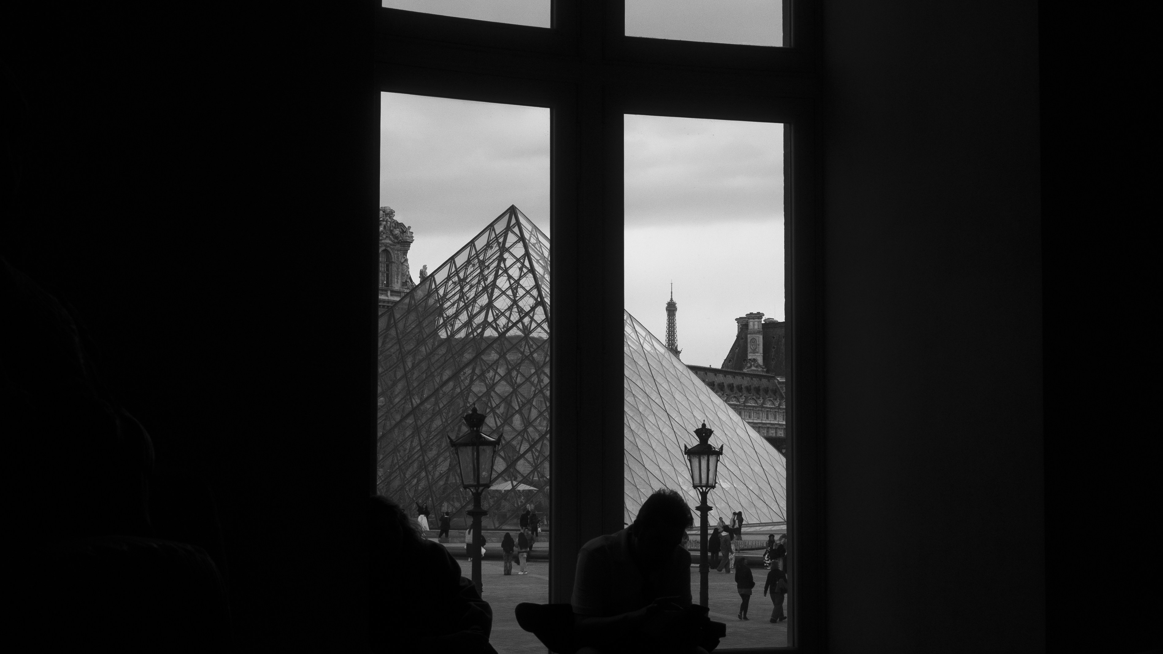 Monumental Window: Framing the Louvre Glass Pyramid
