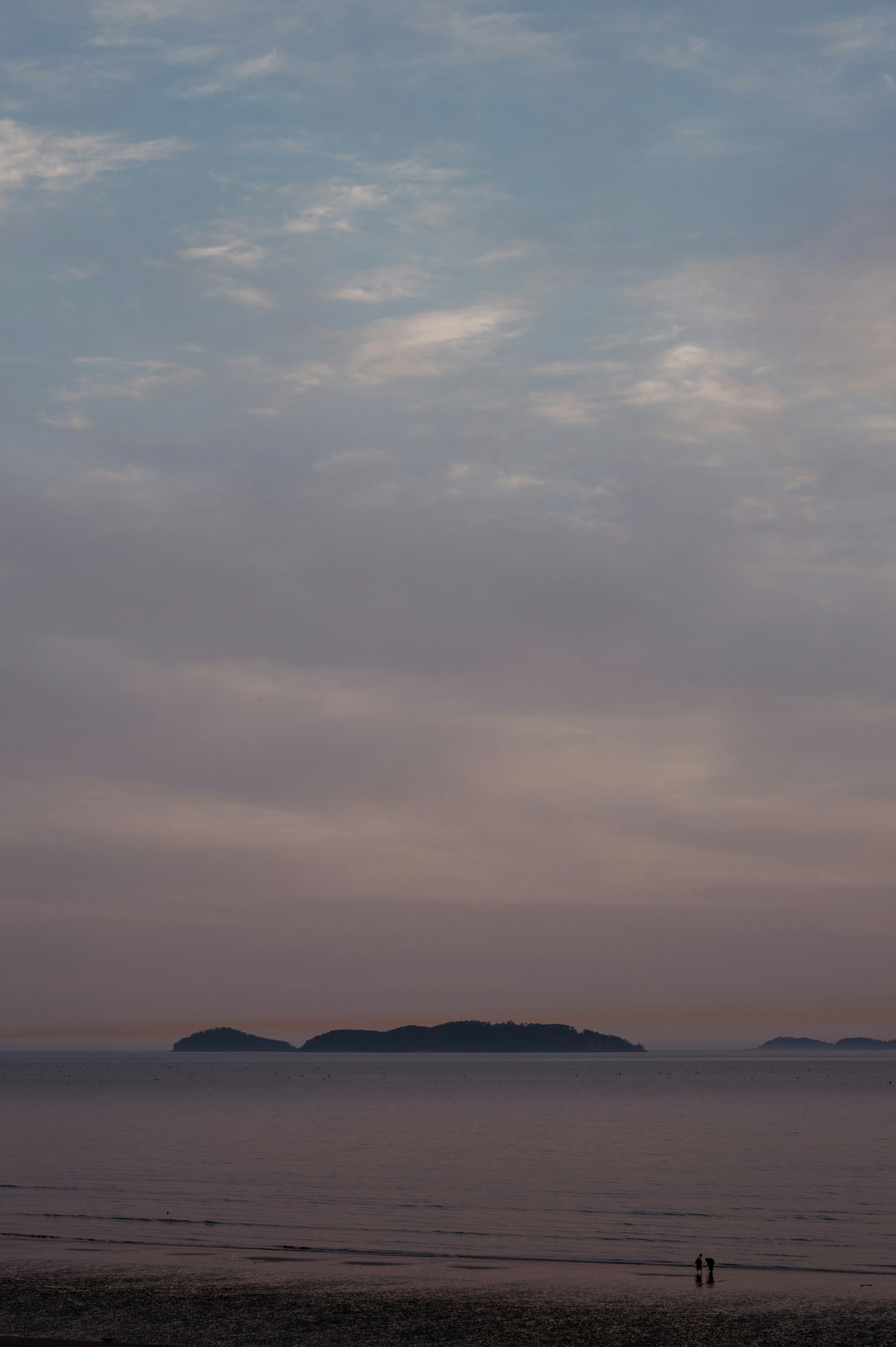 Dusk Over the Quiet Shore