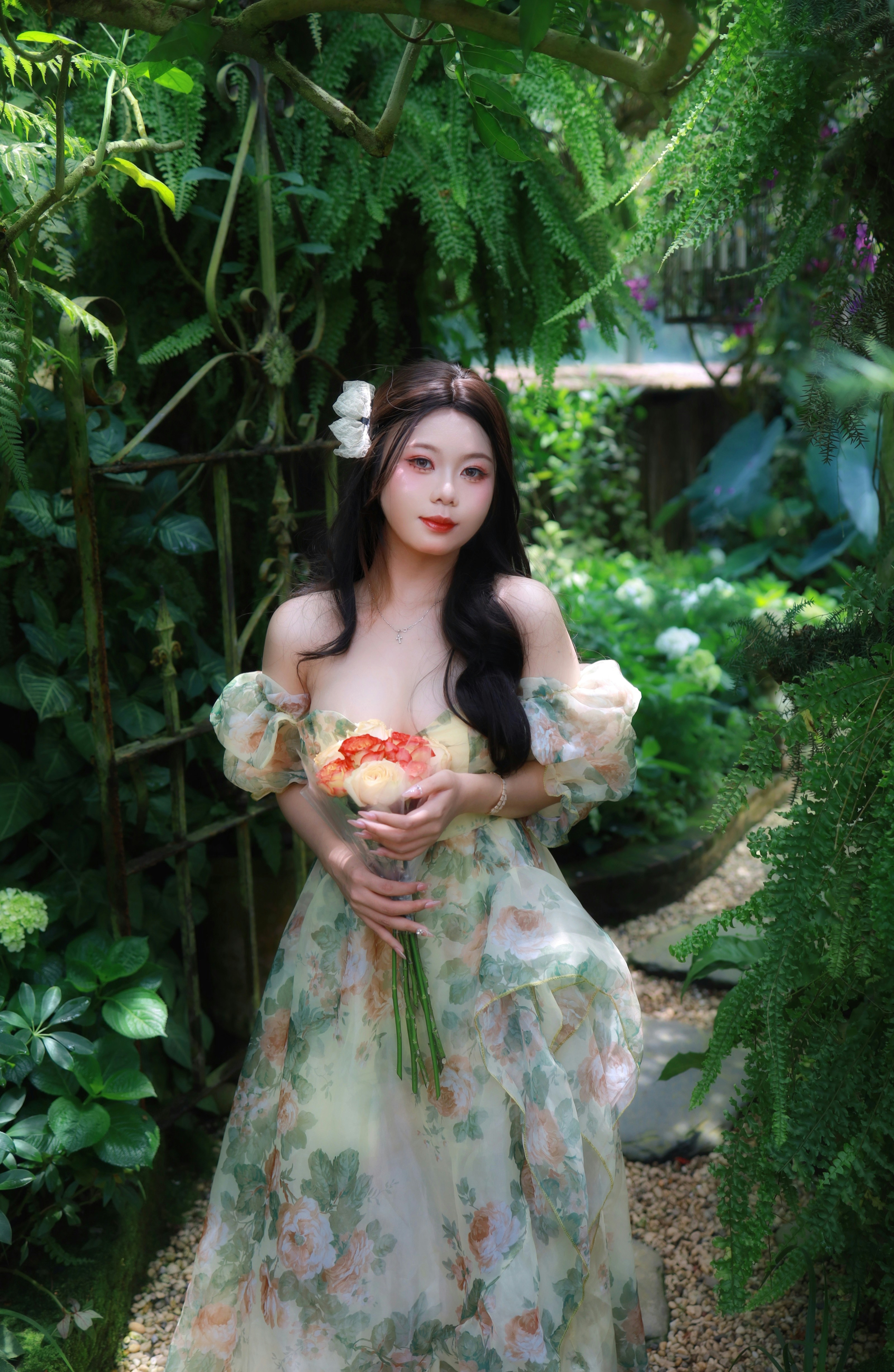 Garden Serenade in Soft Petals