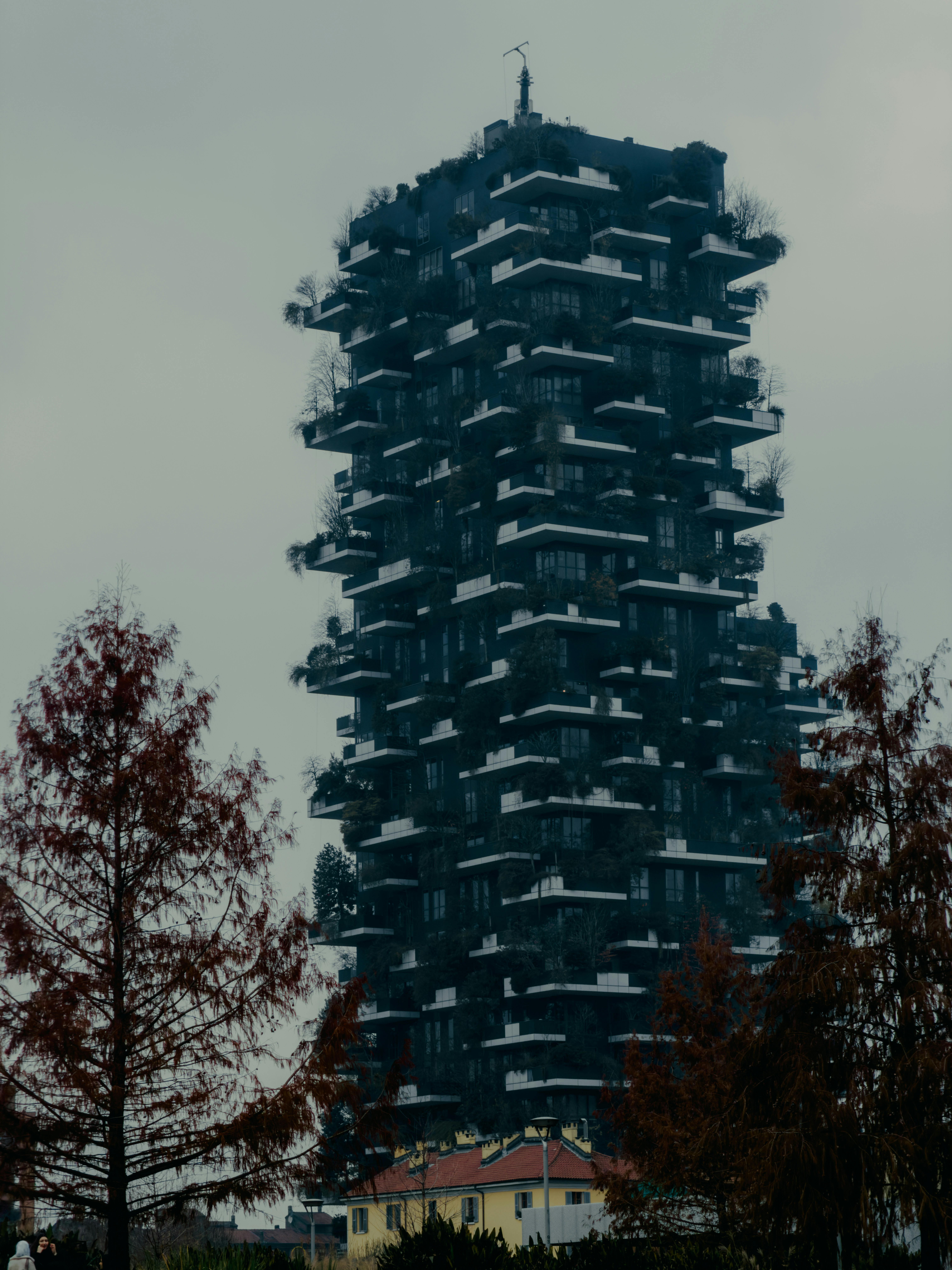 Vertical Forest: A Skyward Tapestry of Concrete and Trees