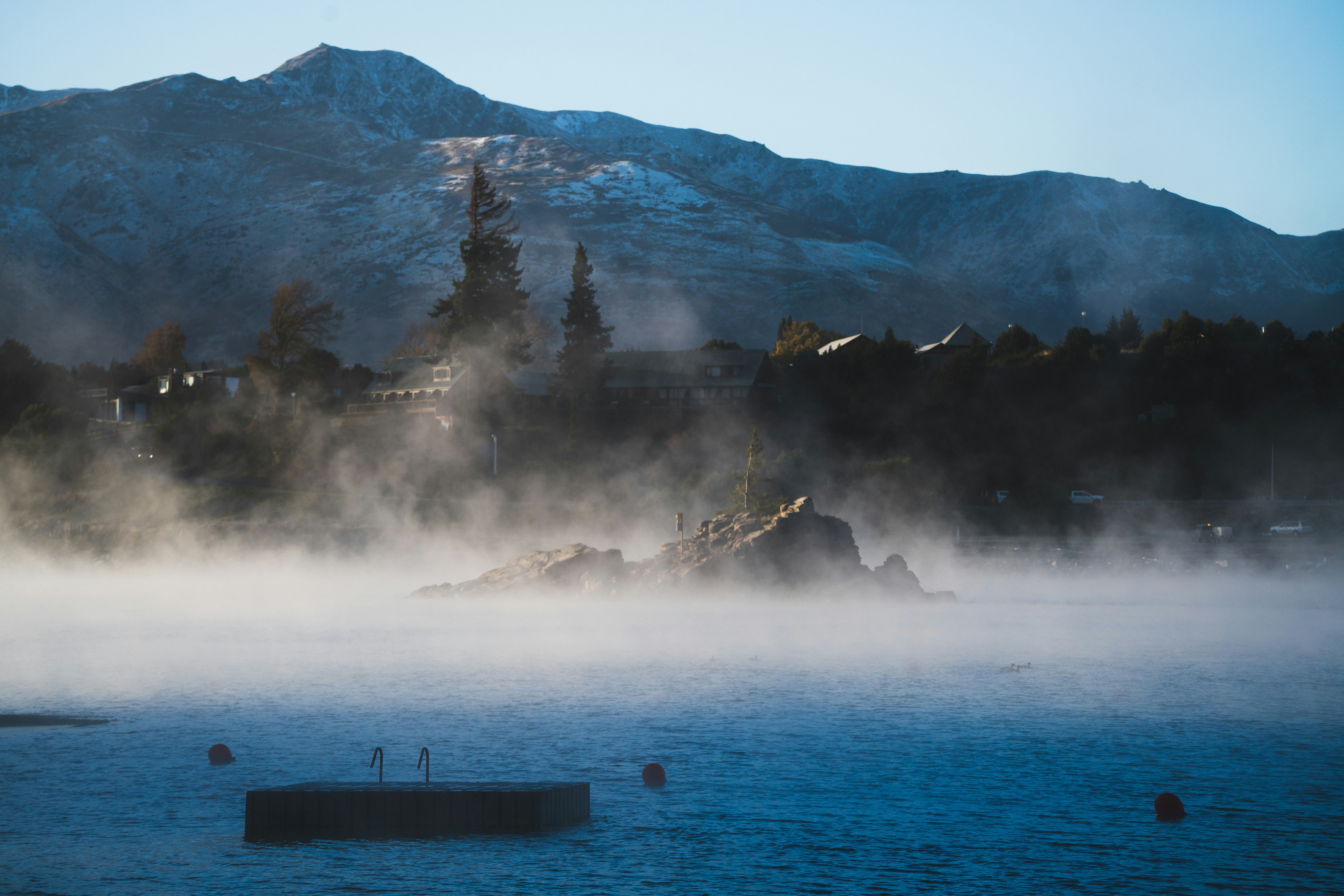 Mist Over the Rocky Isle
