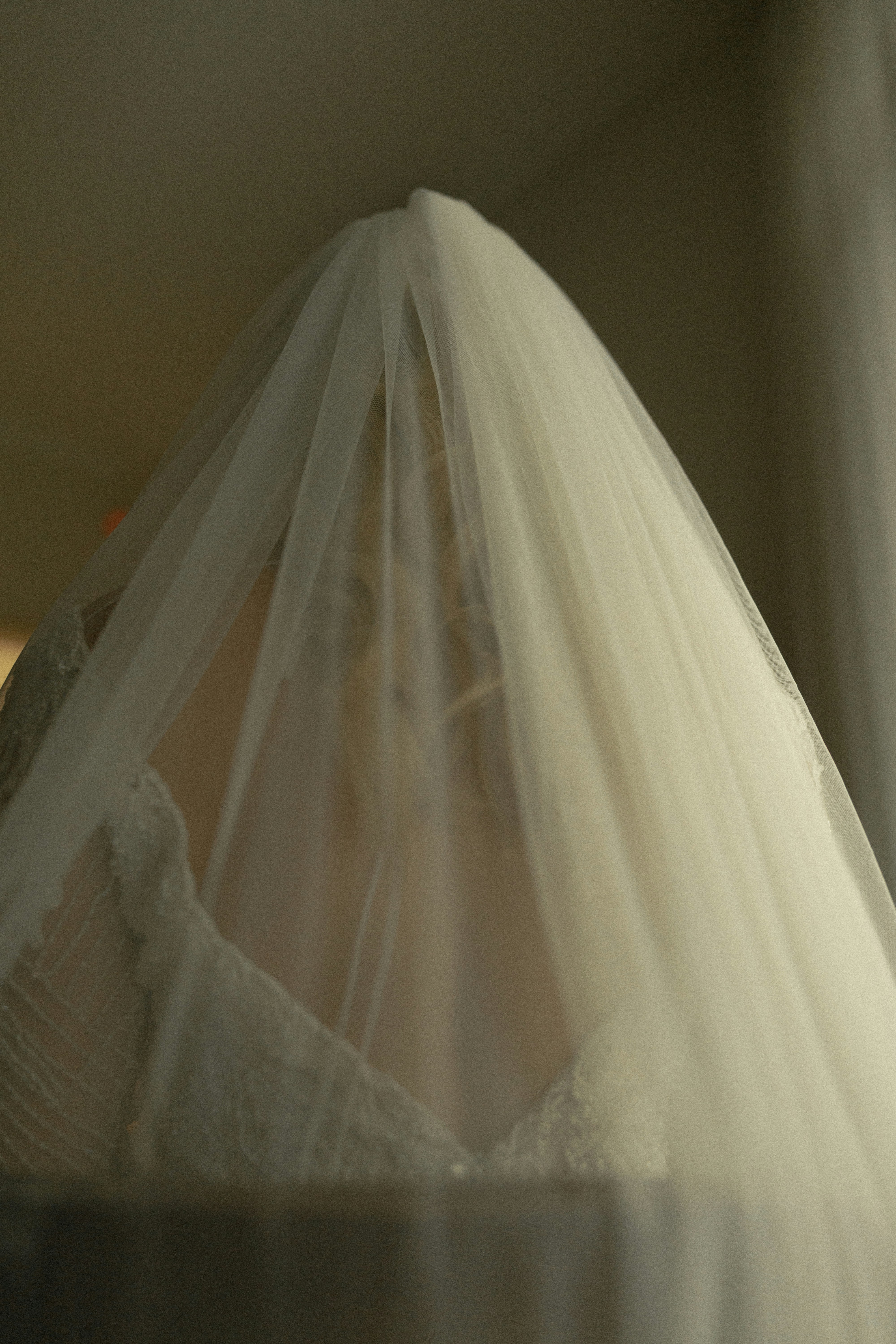 Veiled Bride: Soft Light, Quiet Mystery