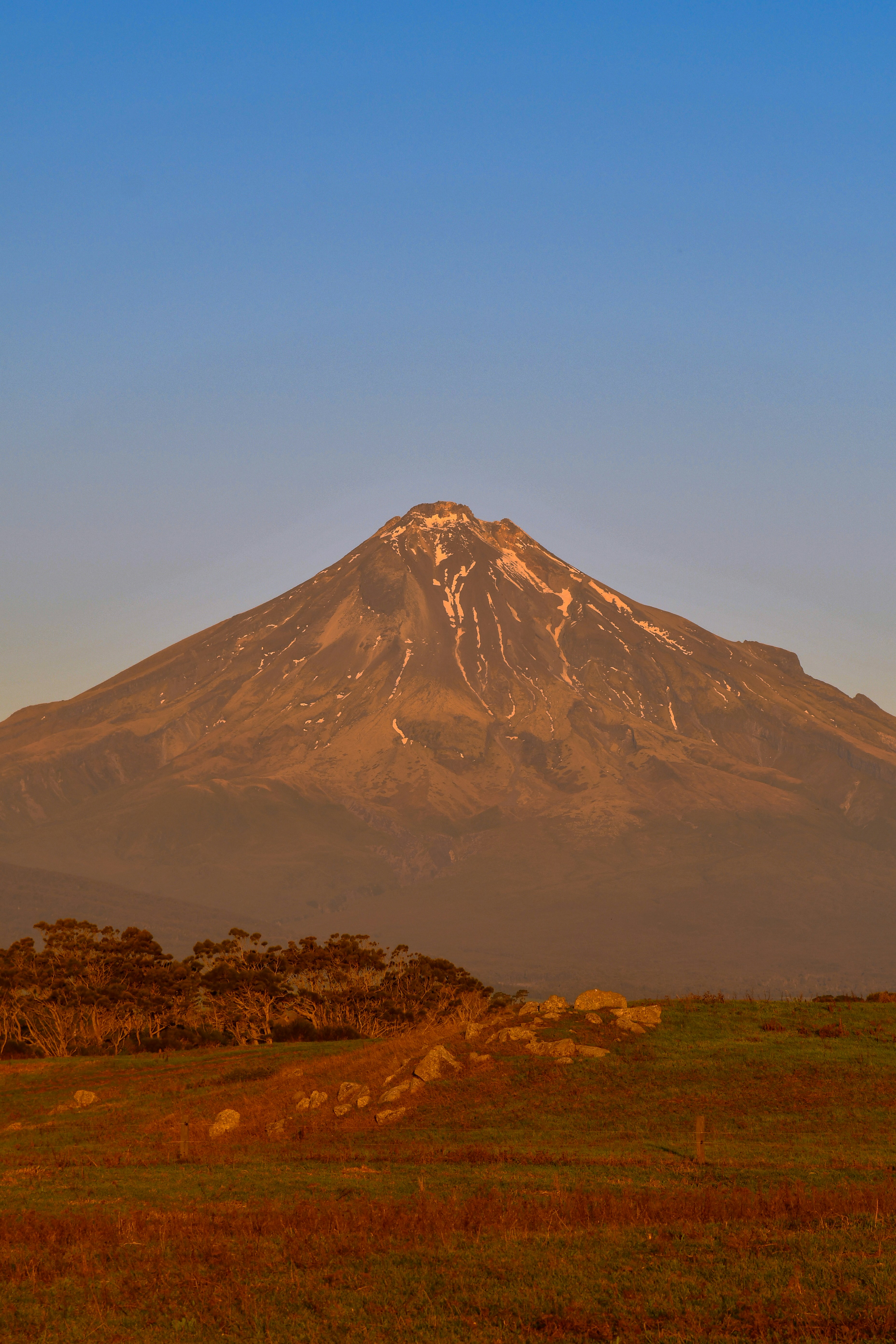 Solitary Peak in Twilight Valleys