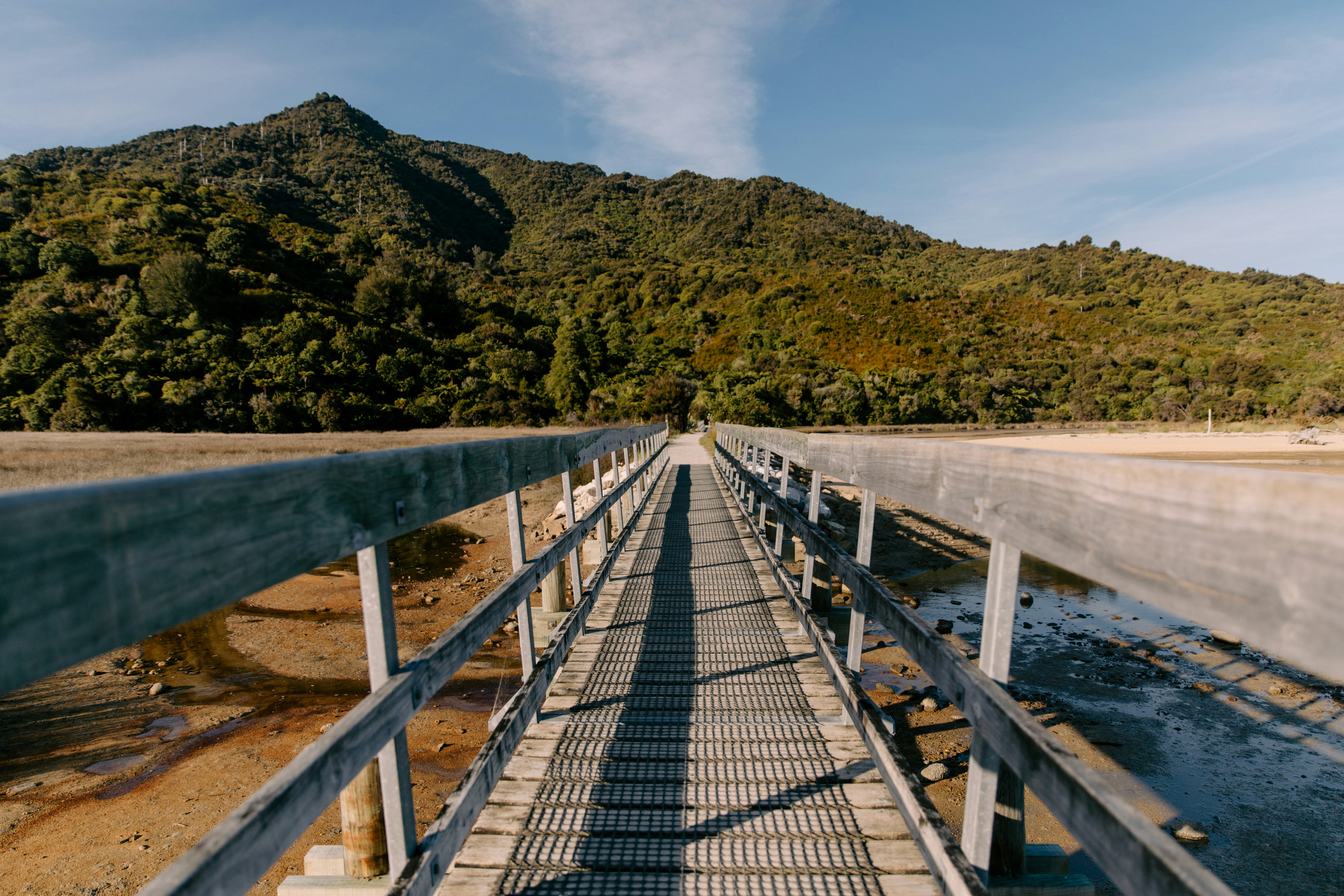 Bridge to the Beachfront Mountain Ridge