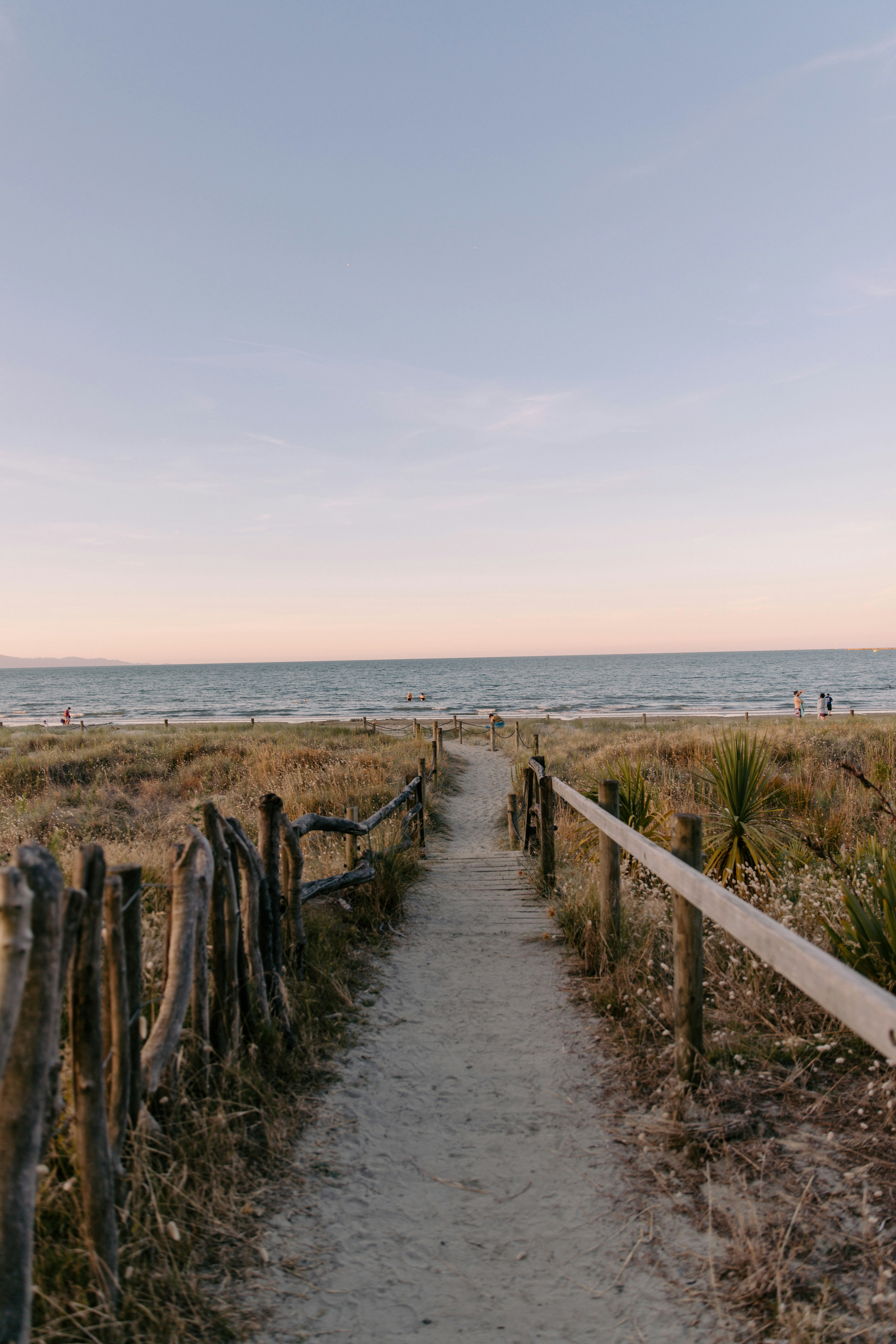 Path to the Quiet Shore at Golden Hour
