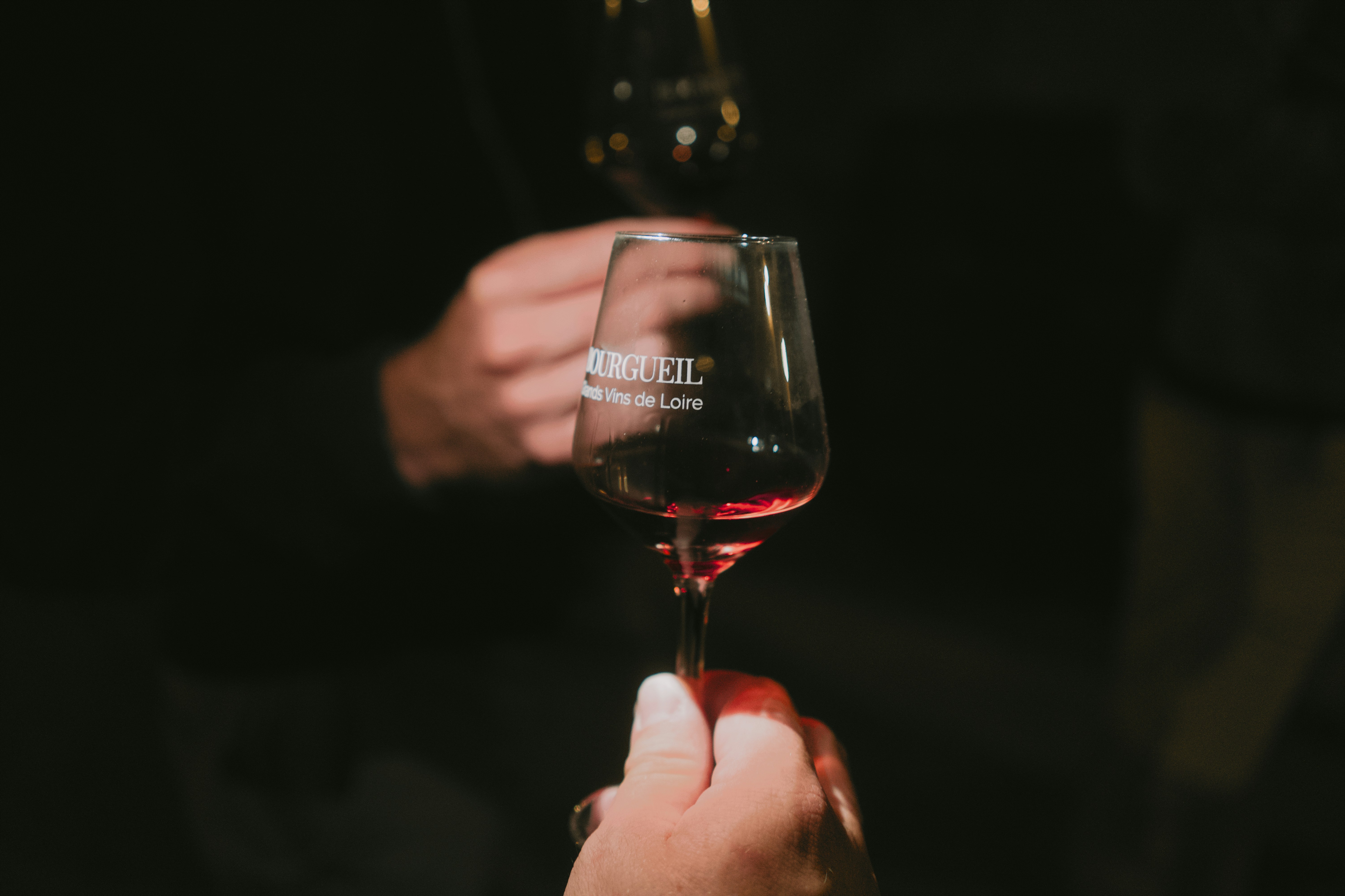 Crimson Glass: A Quiet Toast in the Dark