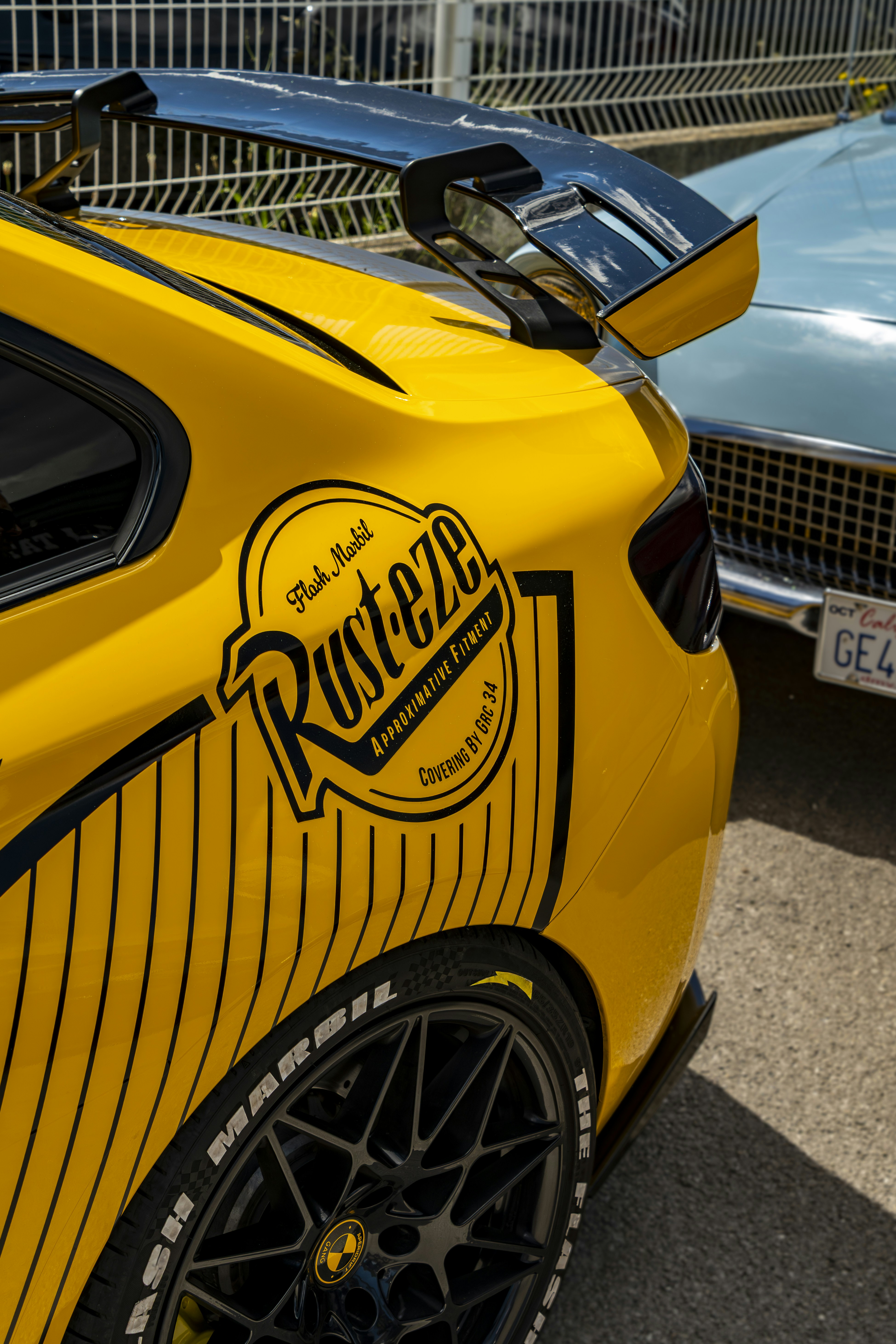 Rush’d Lines: A Yellow Challenger Portrait