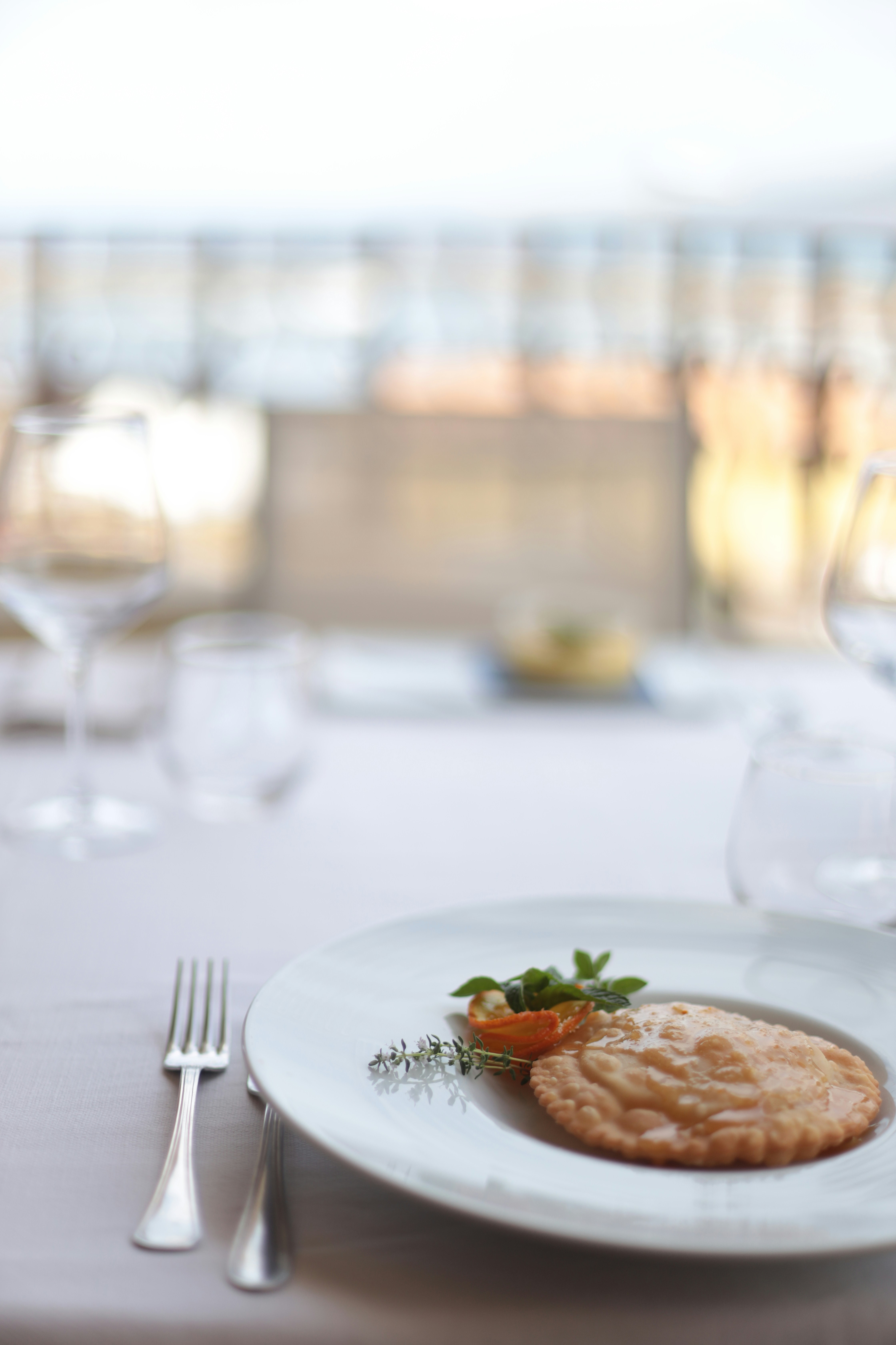 Gilded Bite: A Quiet Moment at the Table